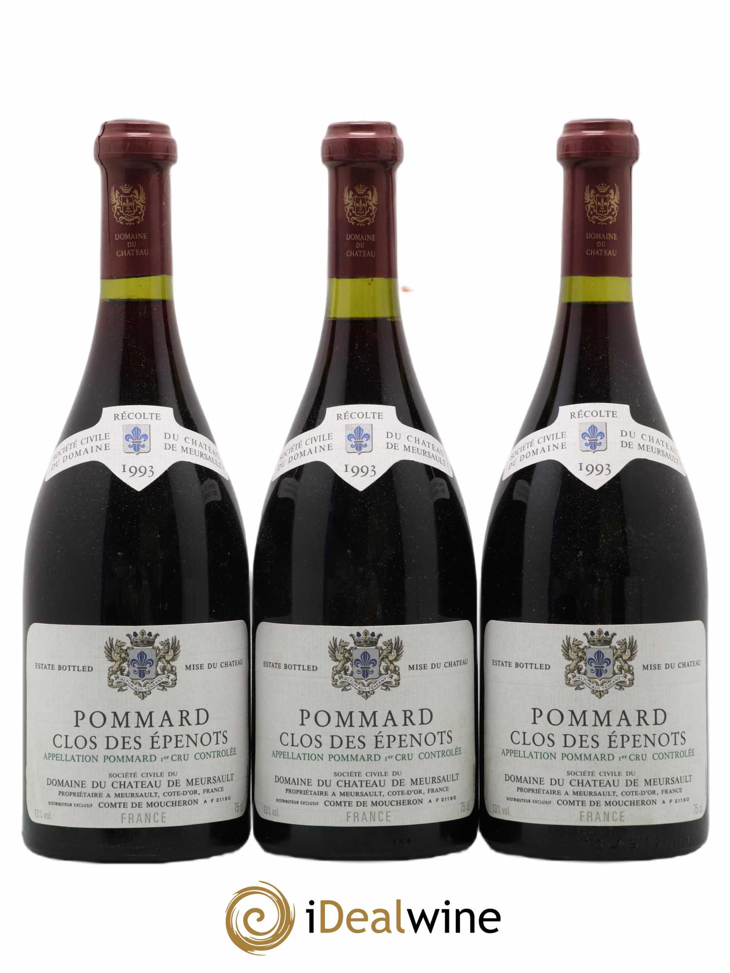 Buy Pommard 1er Cru Clos des Epenots Château de Meursault 1993 (lot: 2881)