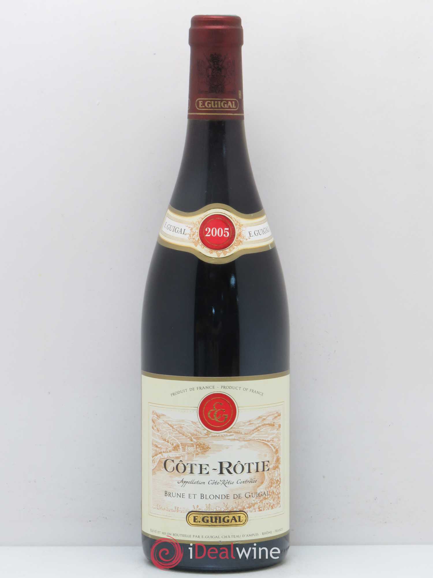 Acheter Côte-Rôtie Côtes Brune et Blonde Guigal 2005 (lot: 7507)