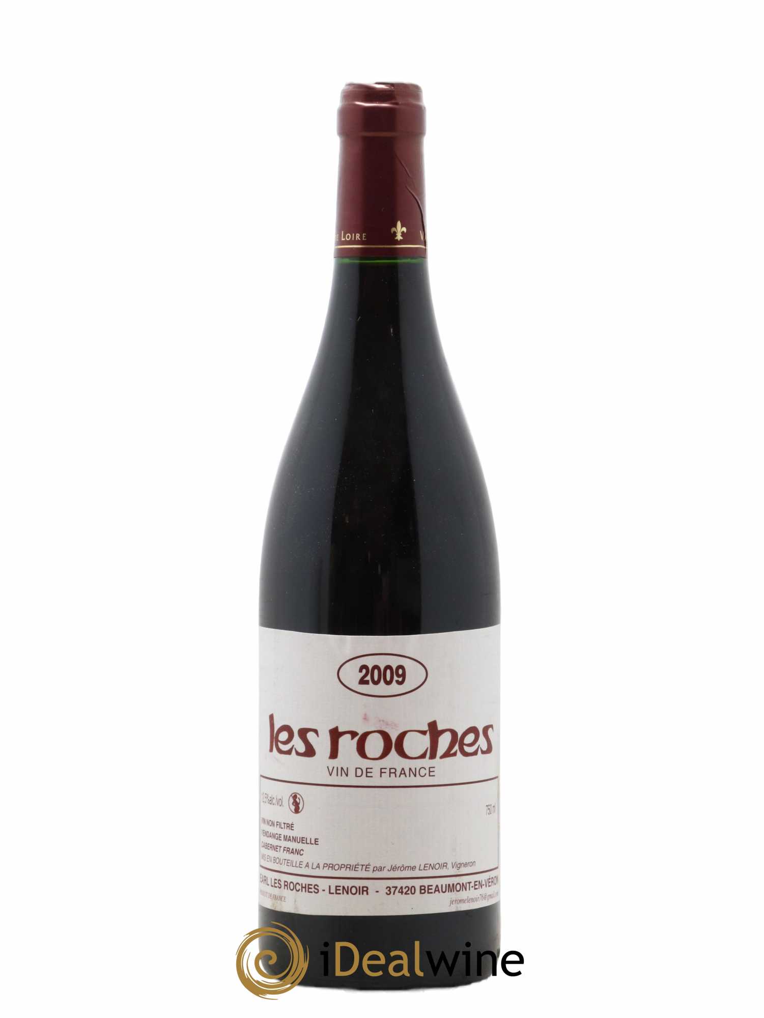 Acheter Vin de France Les Roches Lenoir (Domaine) 2009 (lot: 2609)