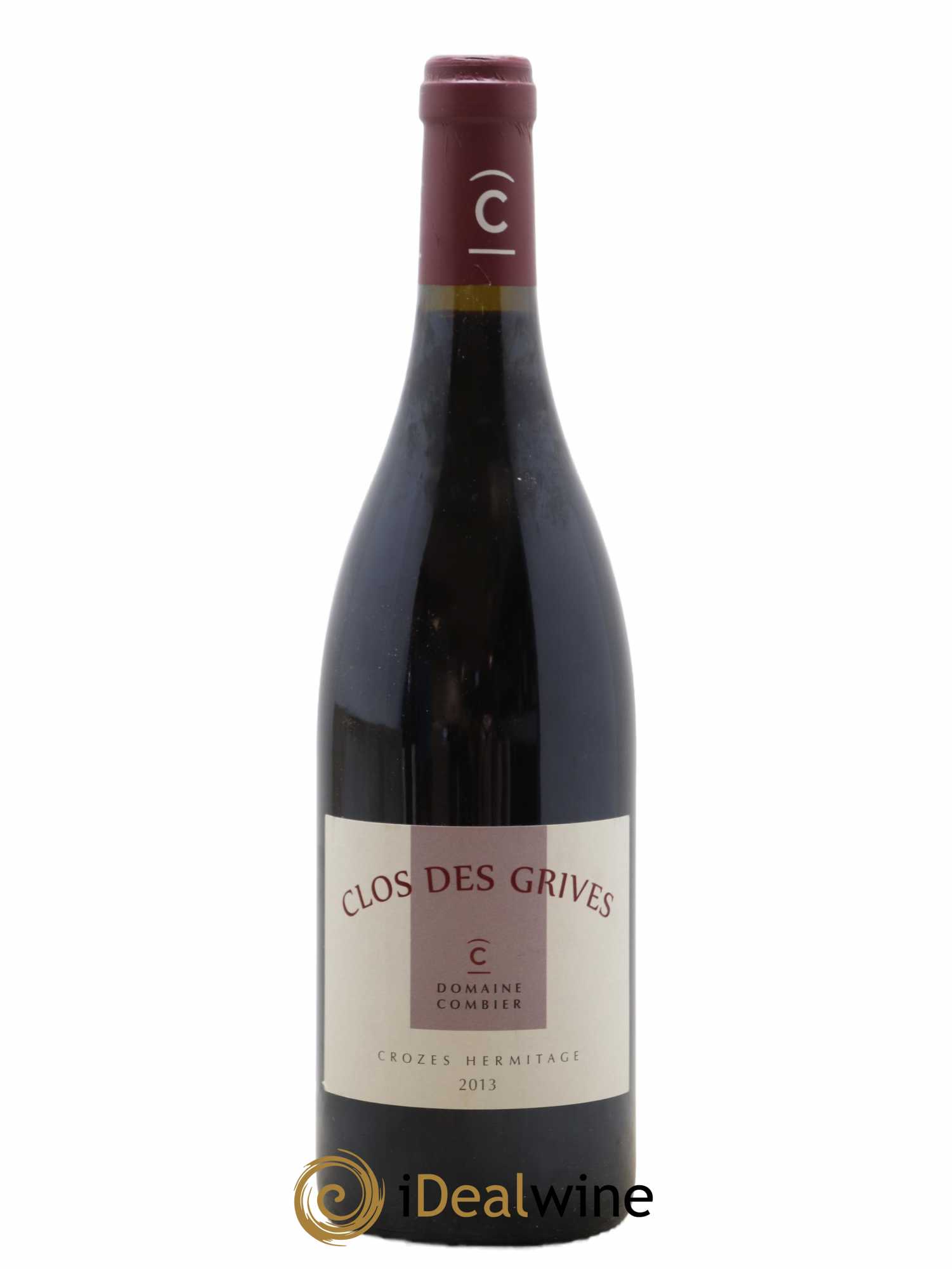Acheter Crozes-Hermitage Clos des Grives Combier 2013 (lot: 1736)