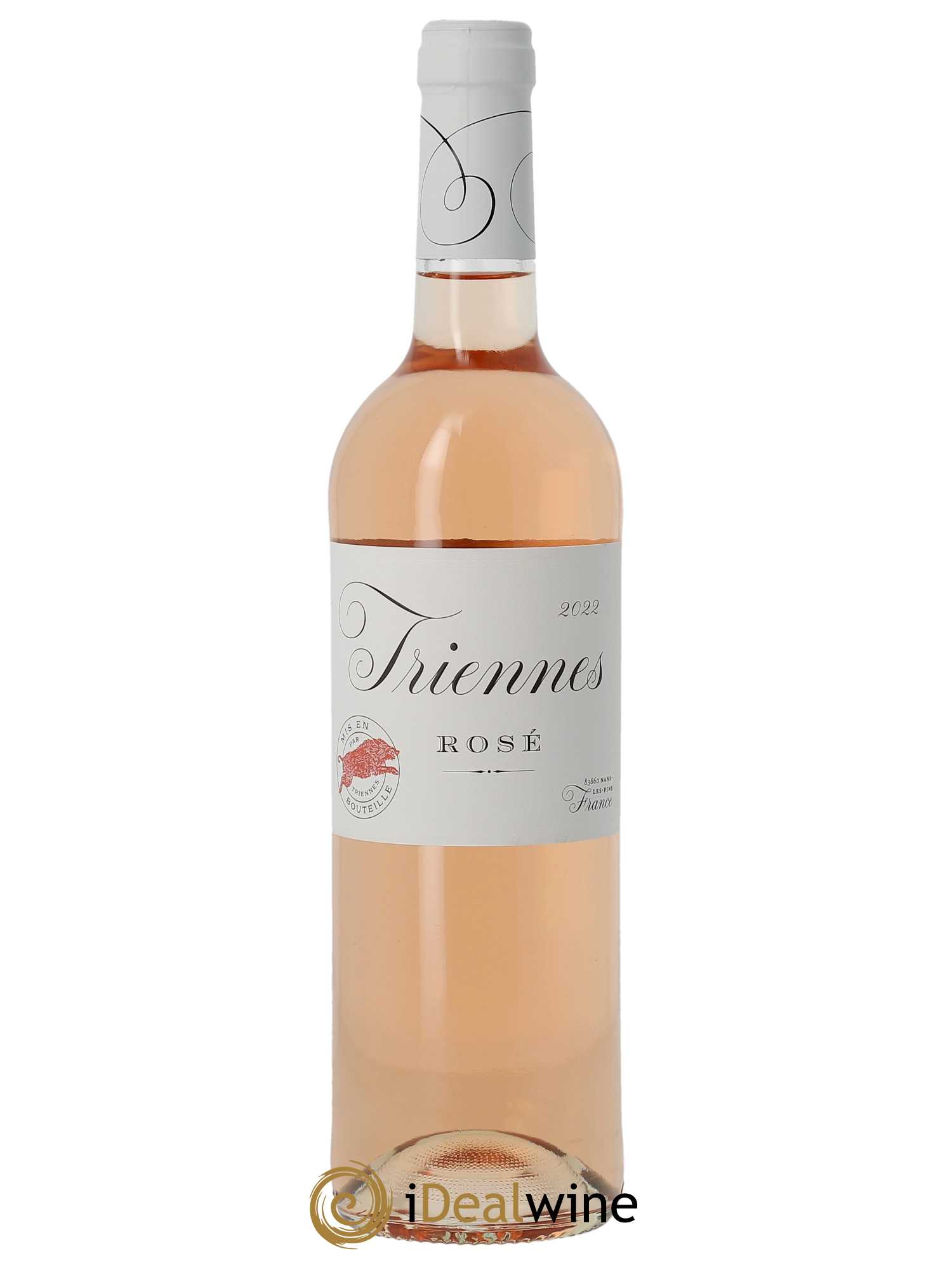 Acheter IGP Méditerranée Rosé Triennes (Domaine) 2022 (lot: 18438)