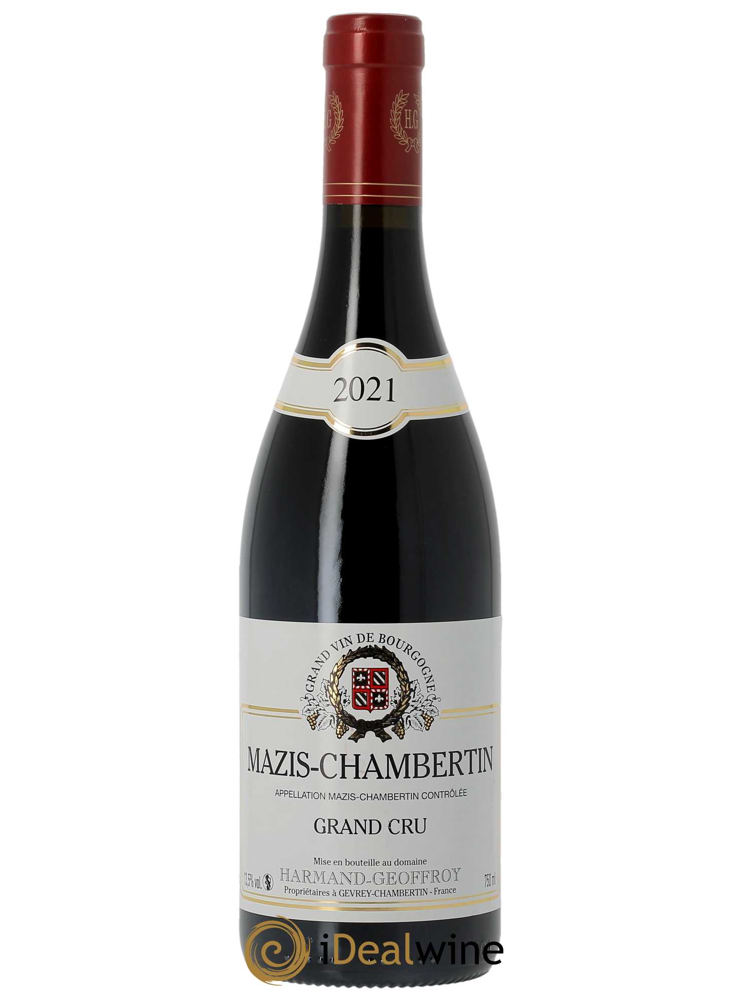 Acheter Mazis-Chambertin Grand Cru Harmand-Geoffroy (Domaine) 2021 (lot ...