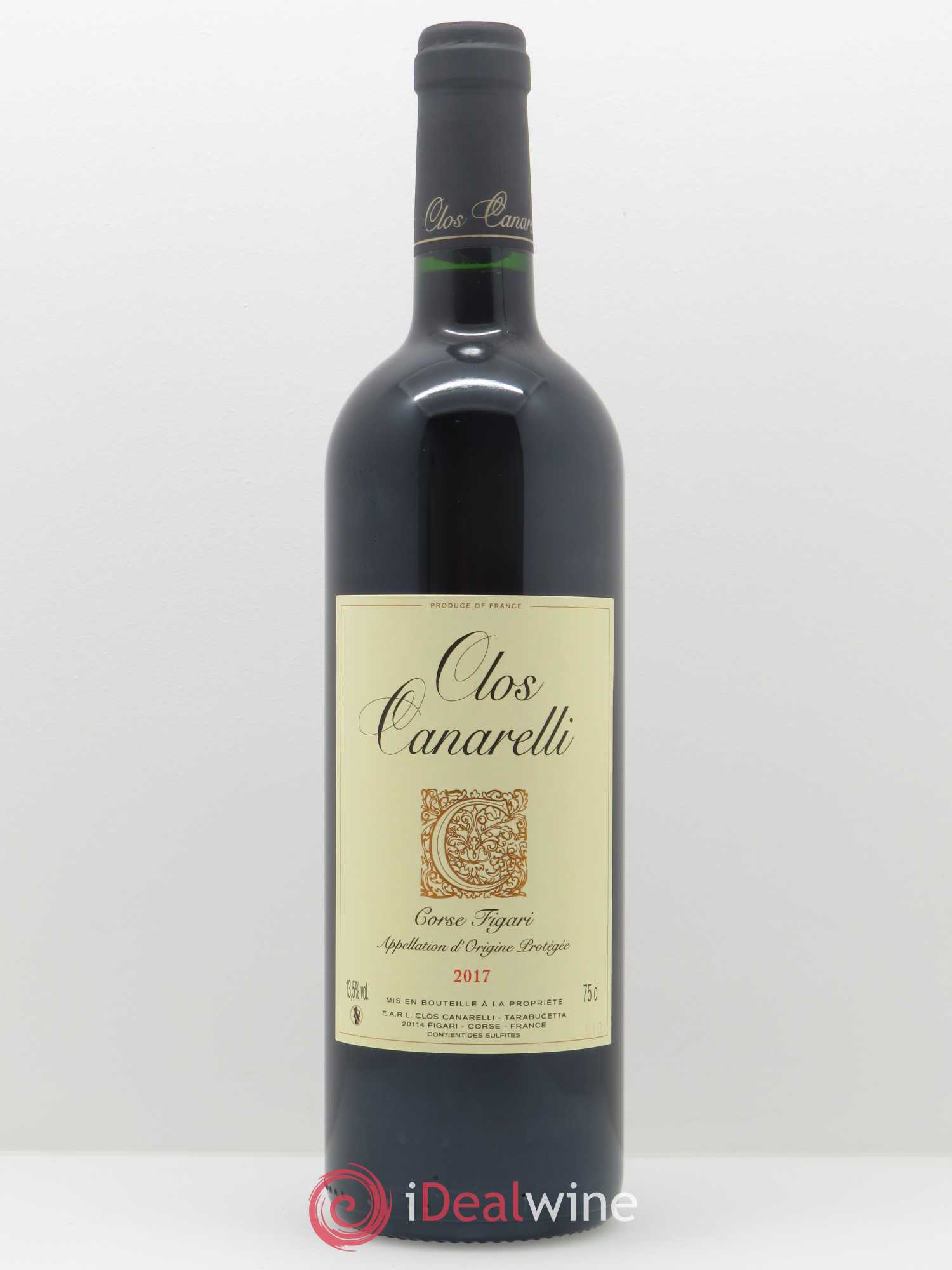 Acheter Figari Clos Canarelli 2017 (lot: 216)