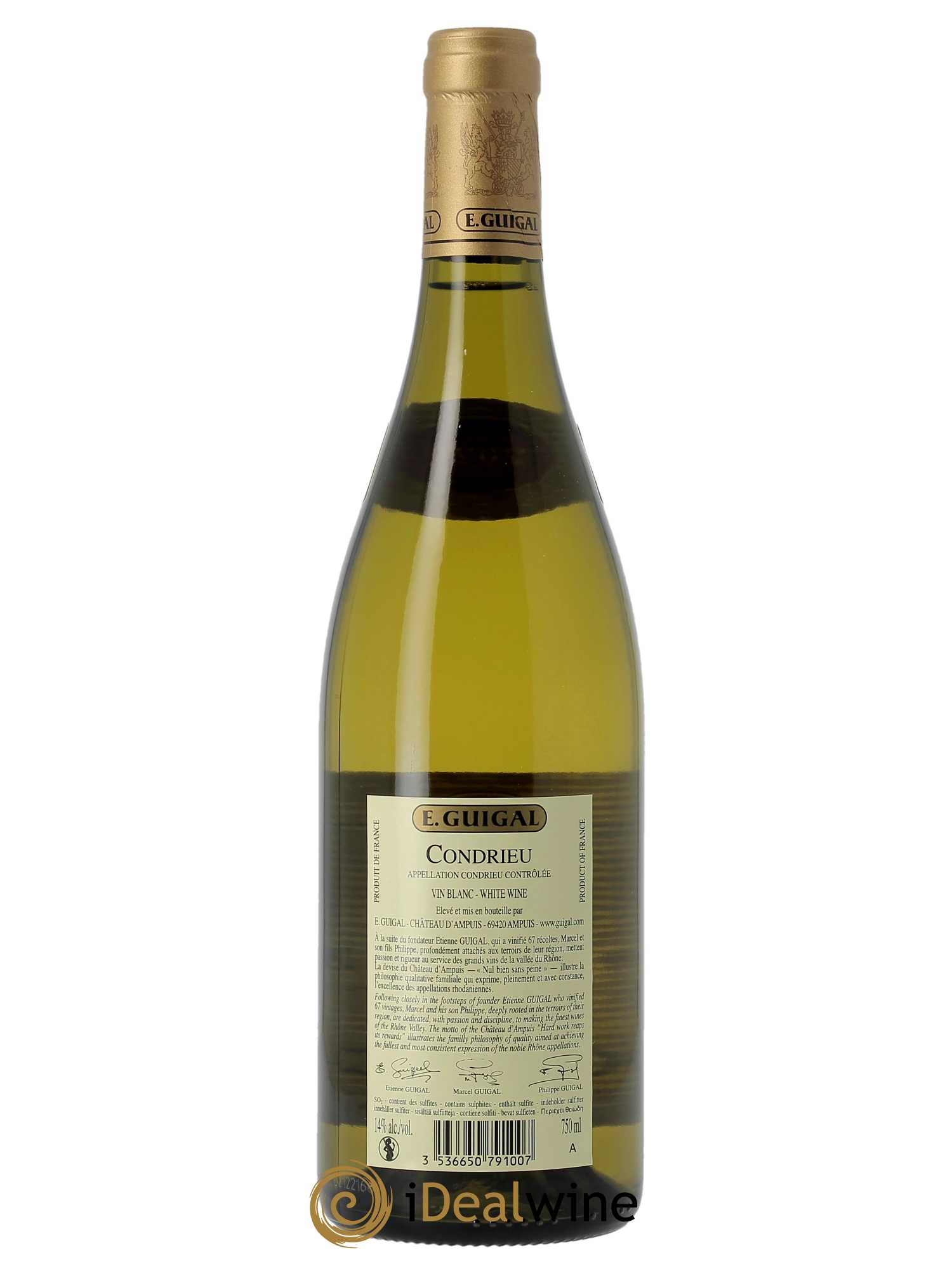 Acheter Condrieu Guigal 2021 (lot: 23998)