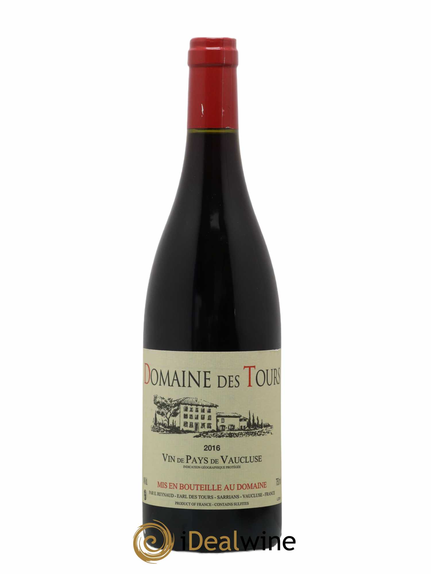 Acheter IGP Vaucluse (Vin de Pays de Vaucluse) Domaine des Tours ...