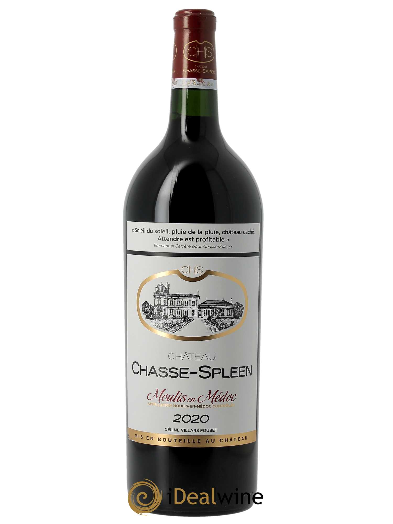 Acheter Château Chasse Spleen (CBO à partir de 6 mg) 2020 (lot: 160921)