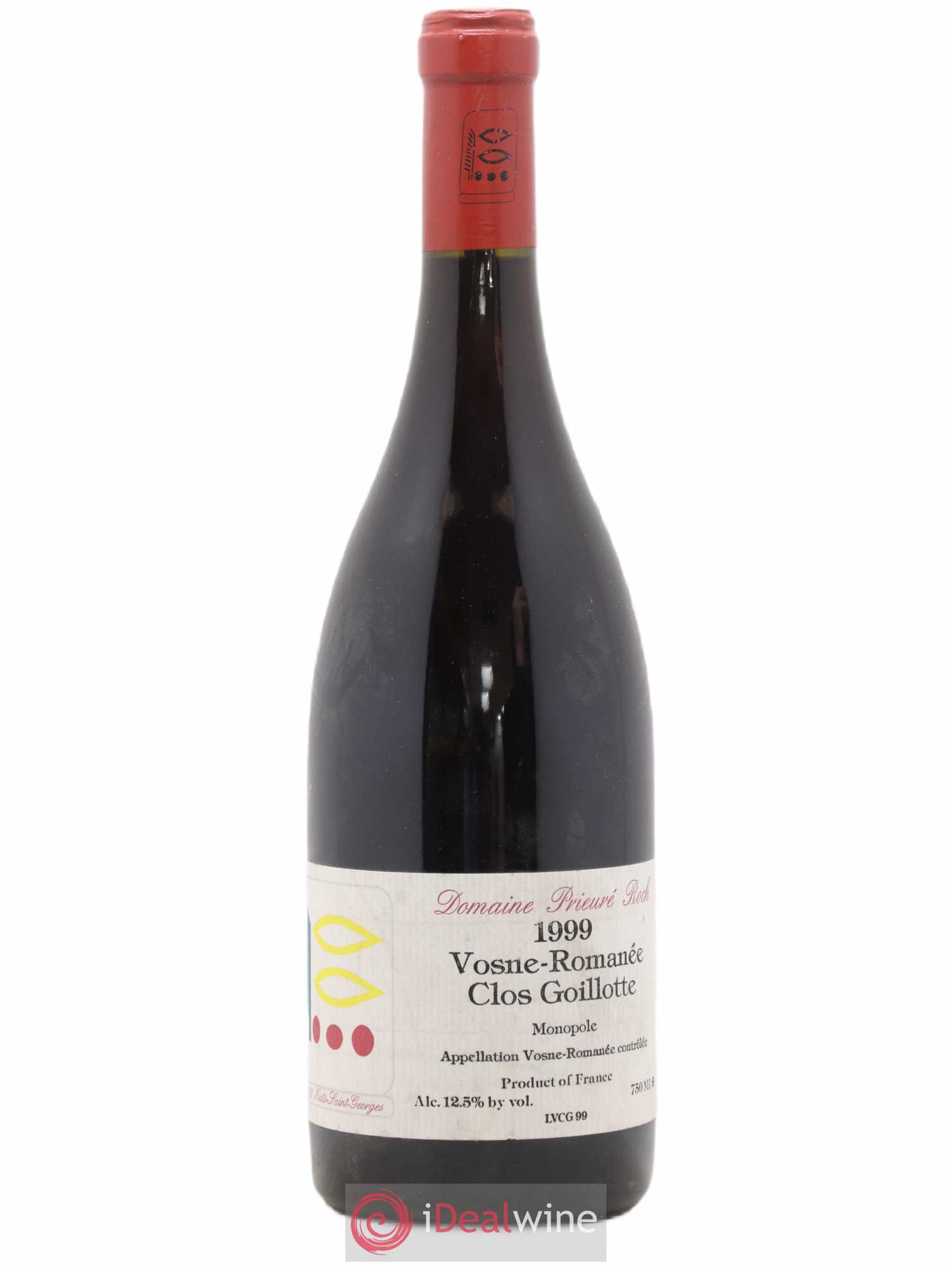 Acheter Vosne-Romanée Le Clos Goillotte Prieuré Roch 1999 (lot: 3393)