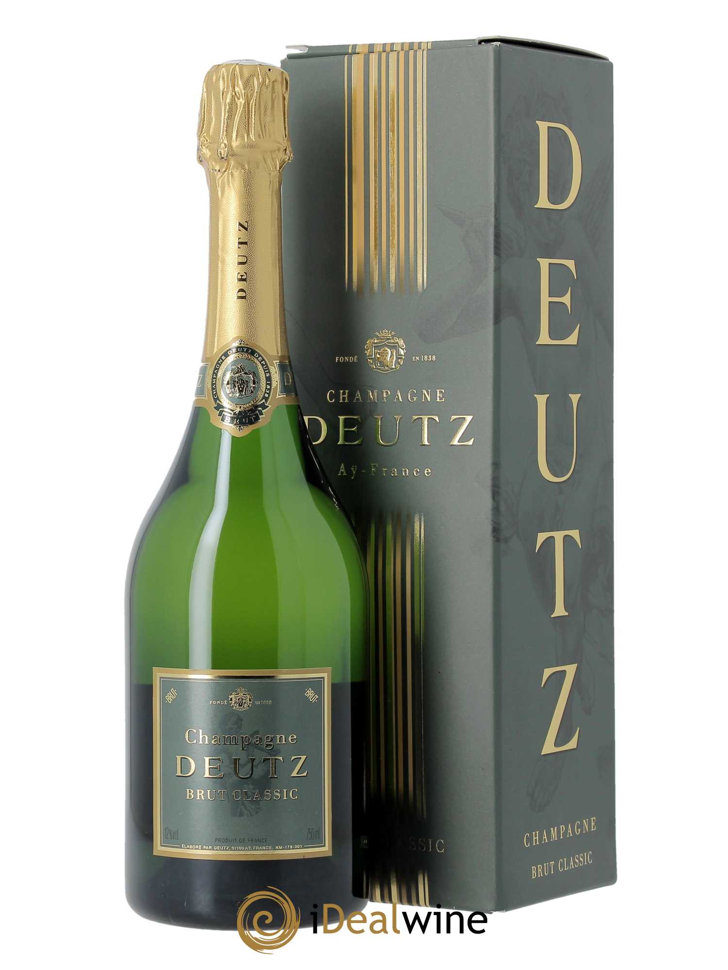 Champagne 750ml Deutz, Brut Classic, Ay NV 51.00 Deutz, Brut - Vignobles