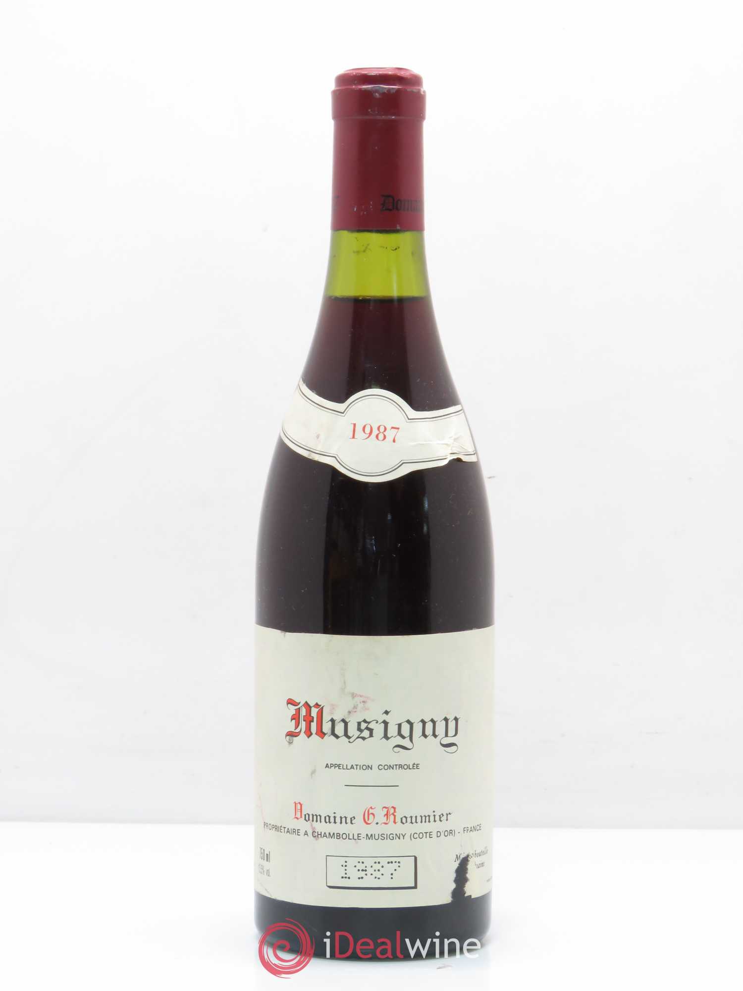 Acheter Musigny Grand Cru Georges Roumier (Domaine) 1987 (lot: 4136)