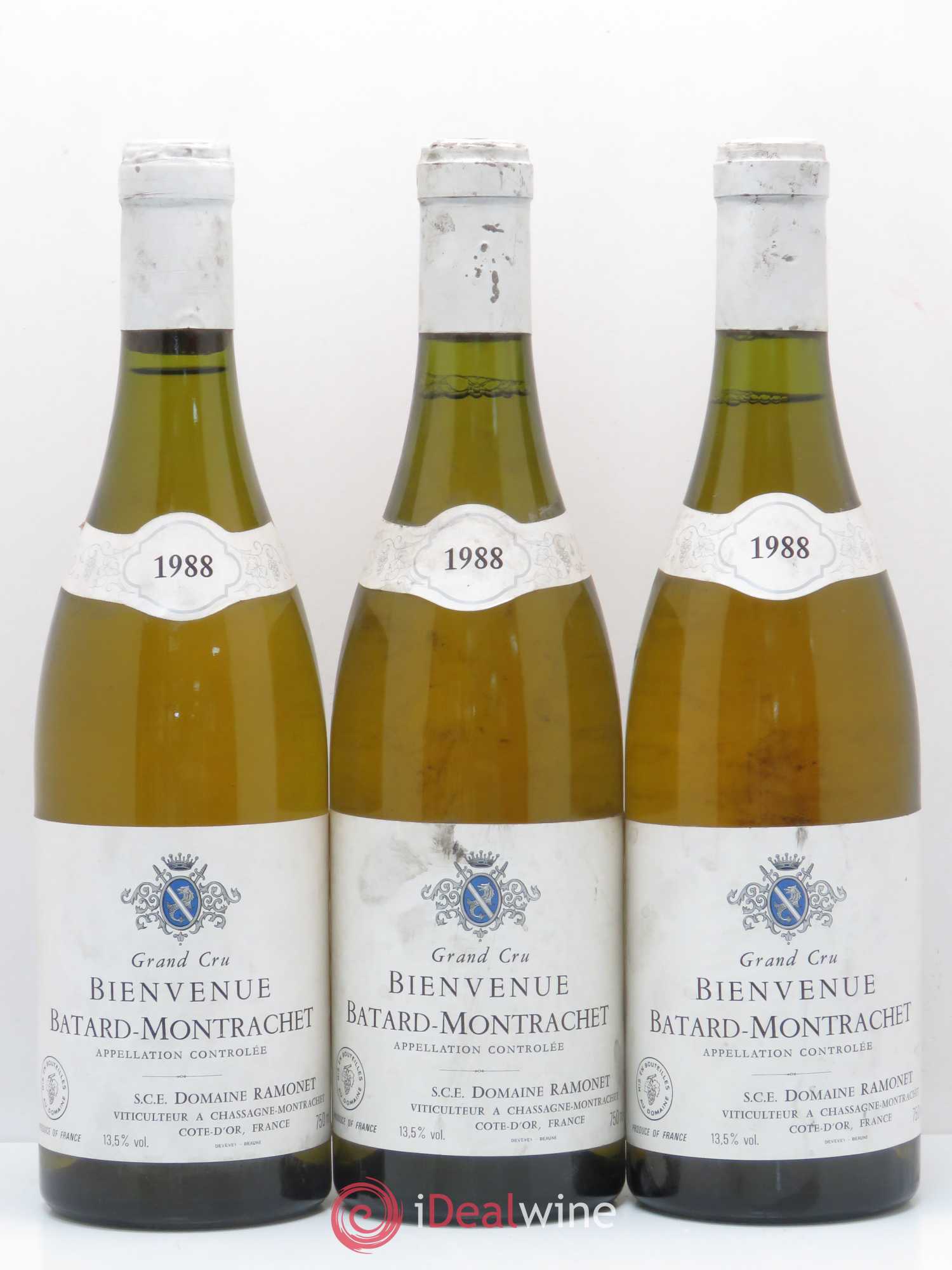 Buy Bienvenues-Bâtard-Montrachet Grand Cru Ramonet (Domaine) 1988 (lot ...