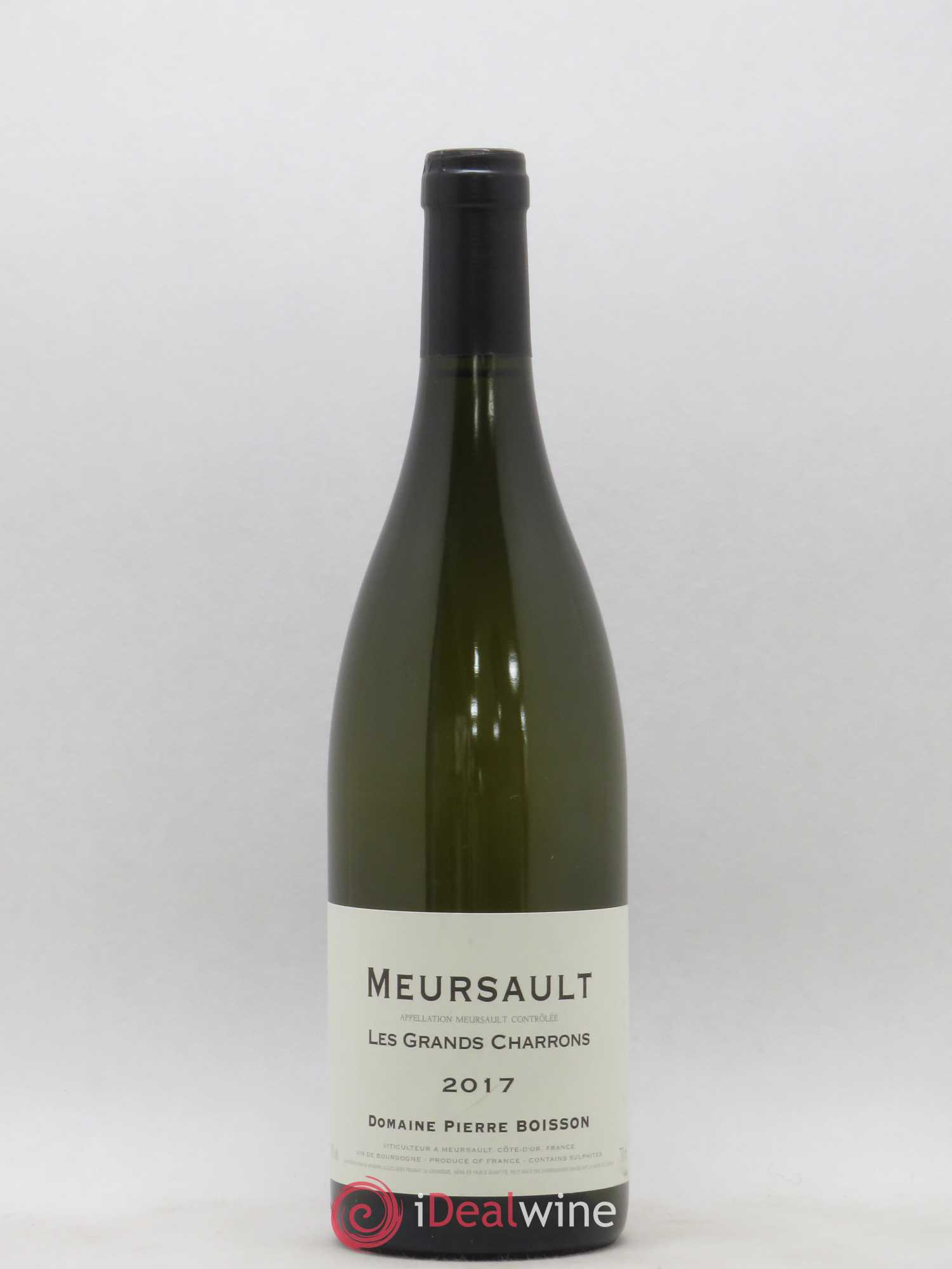 Buy Meursault Les Grands Charrons Pierre Boisson (Domaine) 2017 (lot: 2725)