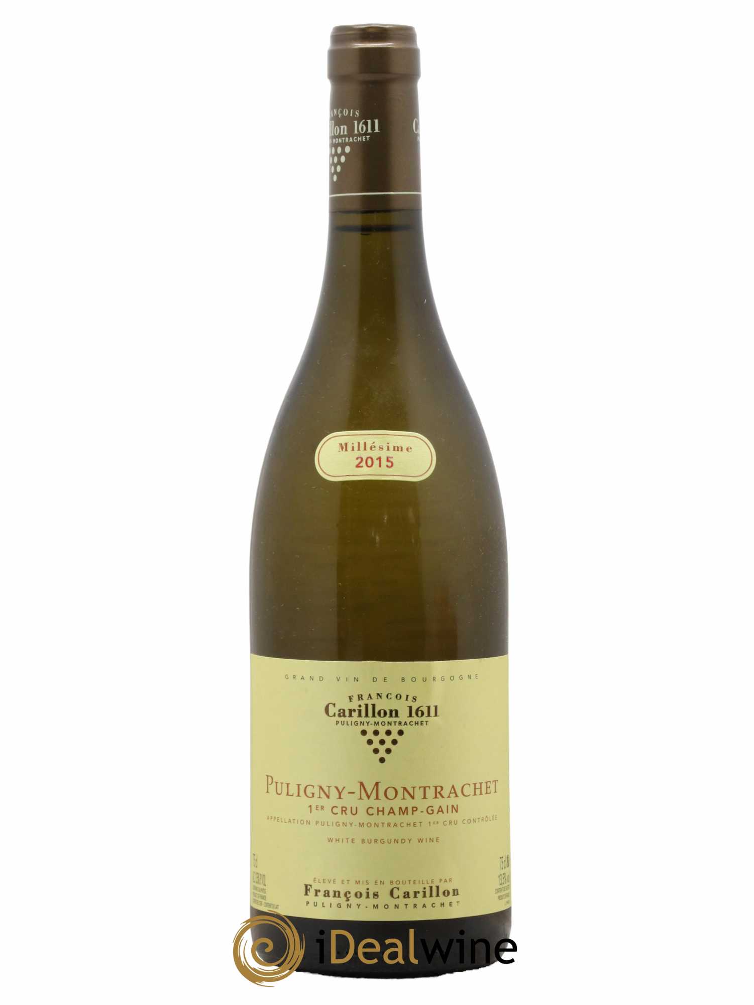 Acheter Puligny-Montrachet 1er Cru Champs Gains Francois Carillon 2015 ...