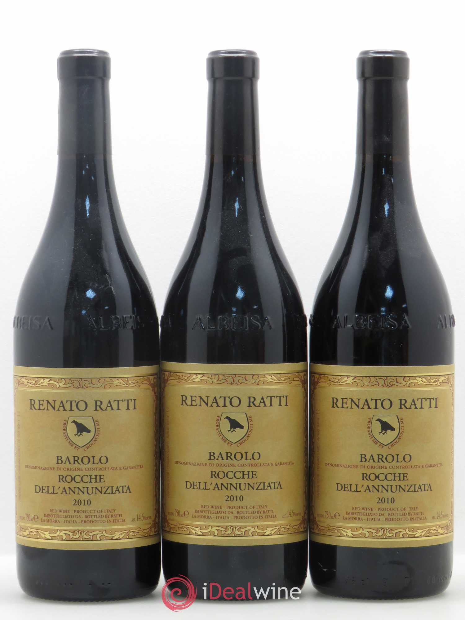 Acheter Barolo Renato Ratti DOCG Rocche Dell'Annunziata 2010 (lot: 114)
