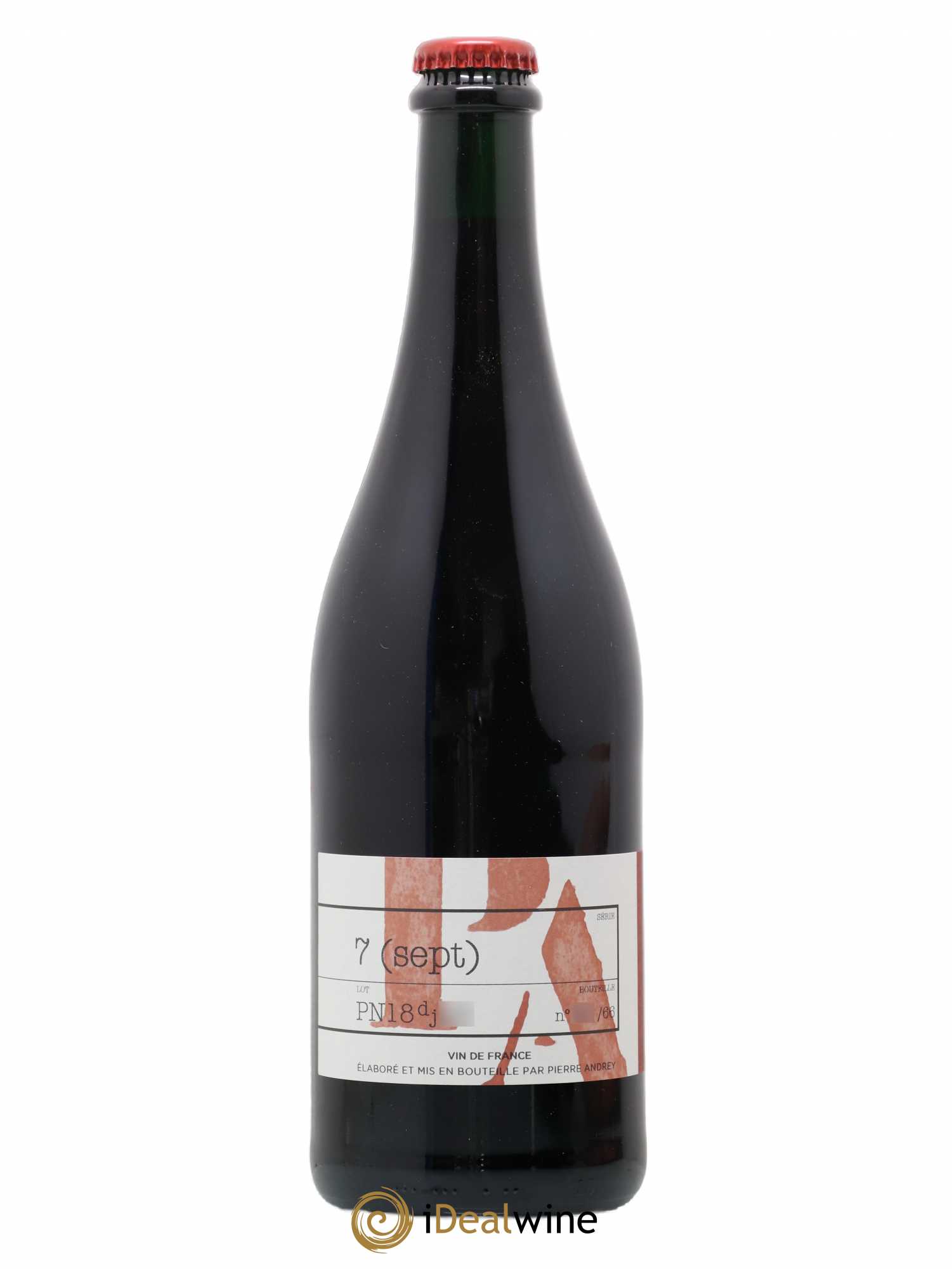 Acheter Vin de France 7 PN Pierre Andrey 2018 (lot: 415)