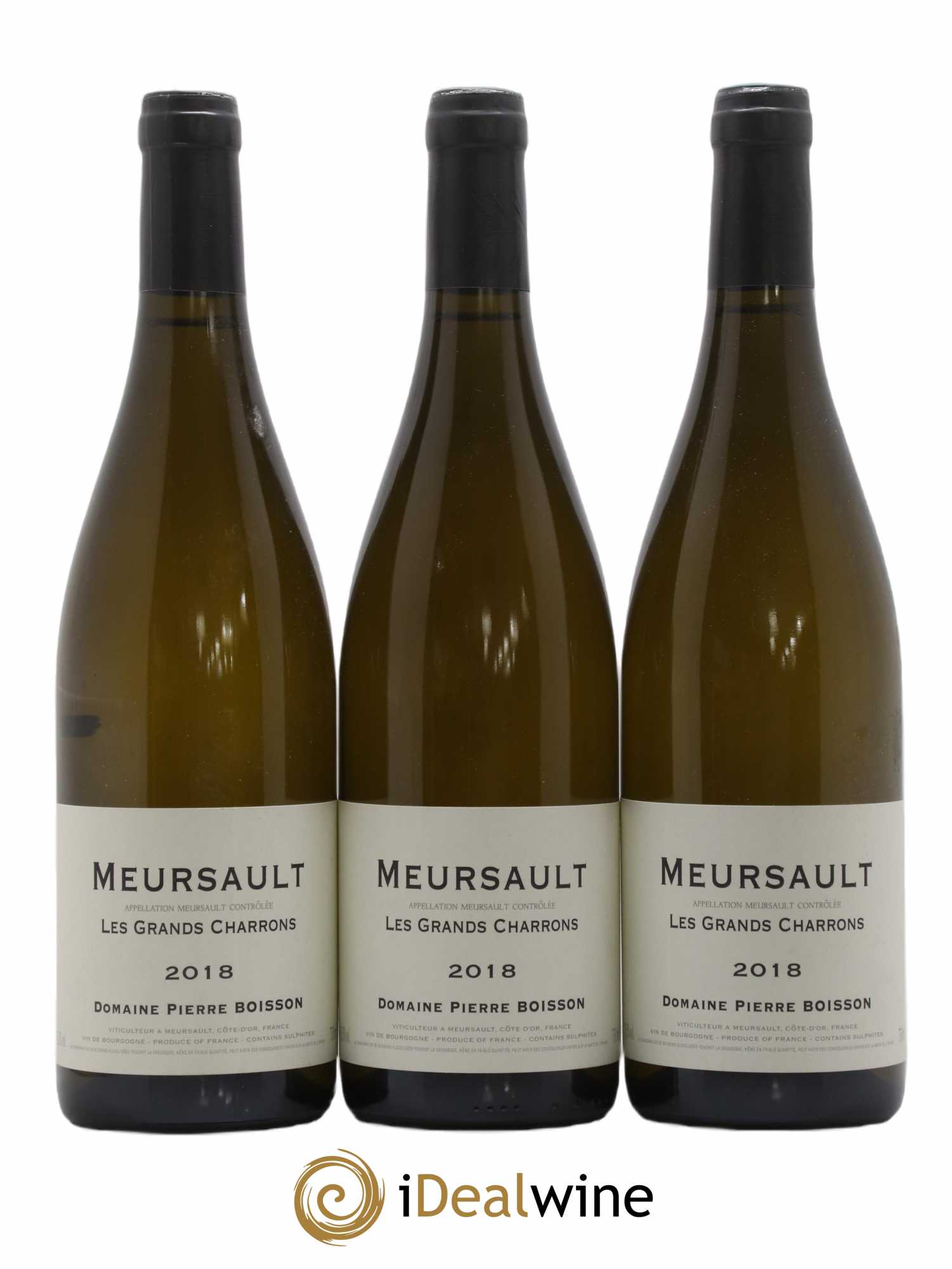 Acheter Meursault Les Grands Charrons Pierre Boisson (Domaine) 2018 ...