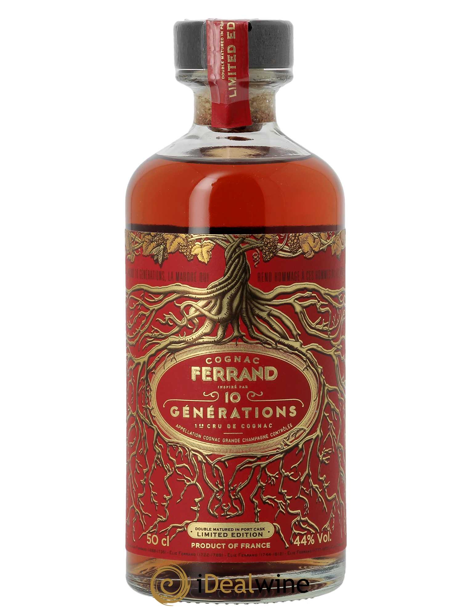 Acheter Cognac Ferrand 10 Générations Port Cask (50cl) (lot: 5783)