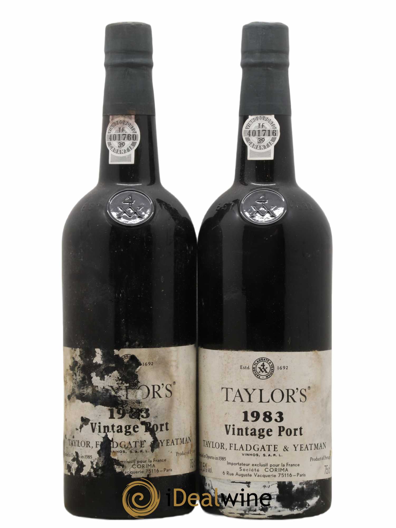 Acheter Porto Taylor's Vintage 1983 (lot: 28)