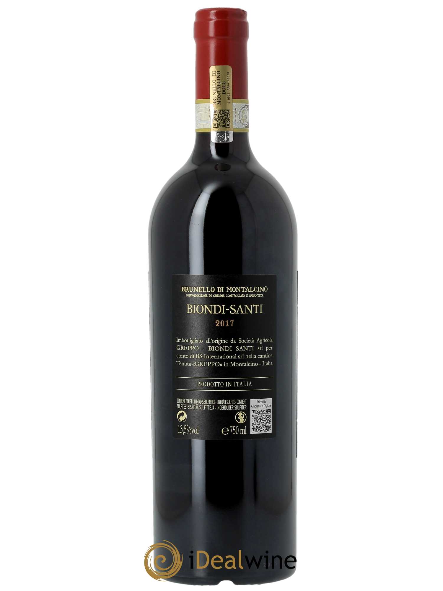 Buy Brunello di Montalcino DOCG Biondi-Santi Tenuta Greppo 2017 (lot ...