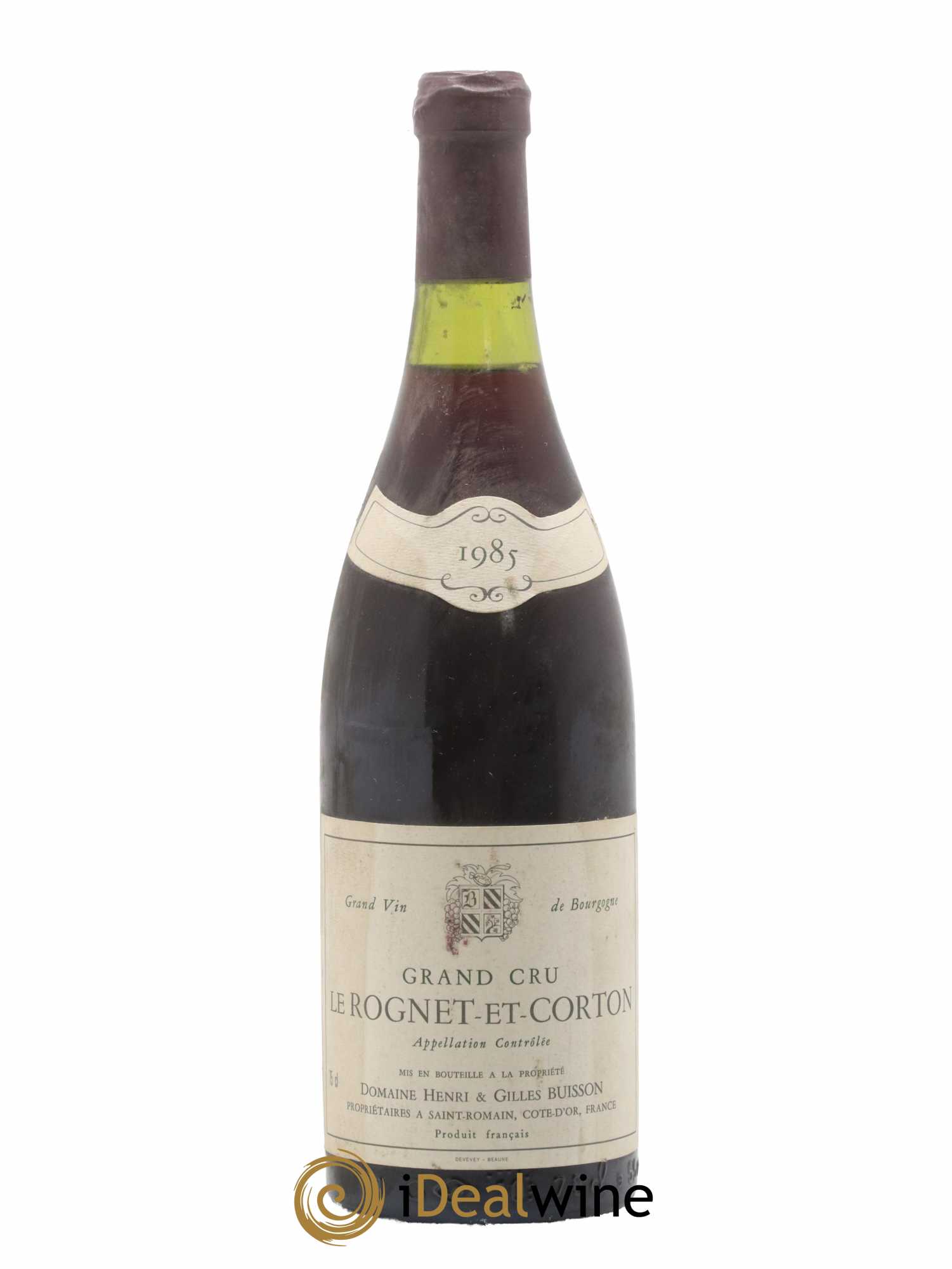 Buy Corton Grand Cru Le Rognet-et-Corton Henri et Gilles Buisson ...
