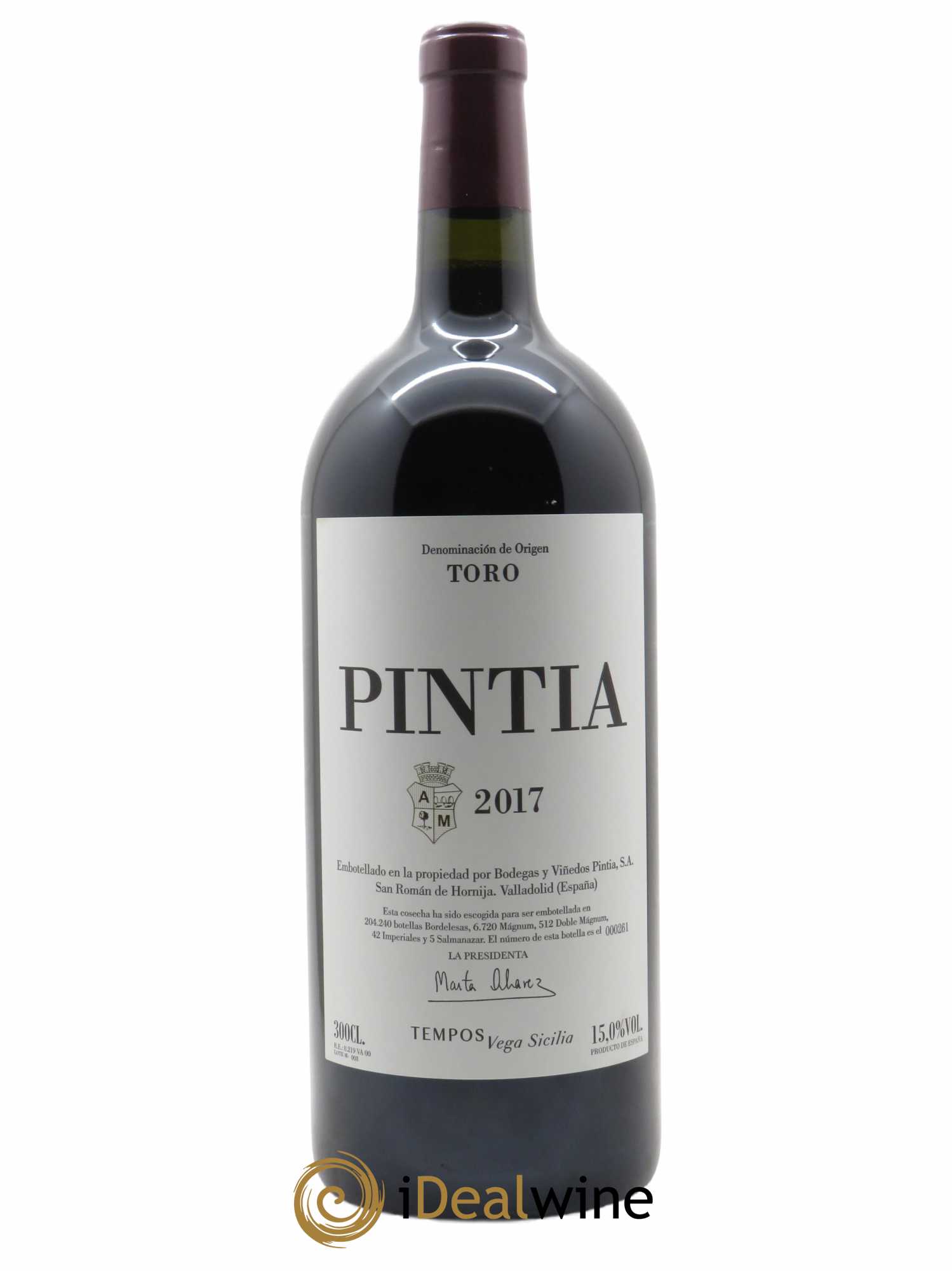 Buy Toro DO Vega Sicilia Pintia Famille Alvarez 2017 (lot: 5538)