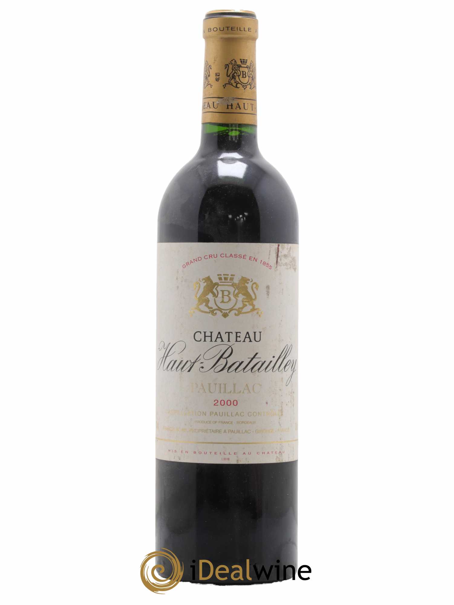 Acheter Château Haut Batailley 5ème Grand Cru Classé 2000 (lot: 7864)