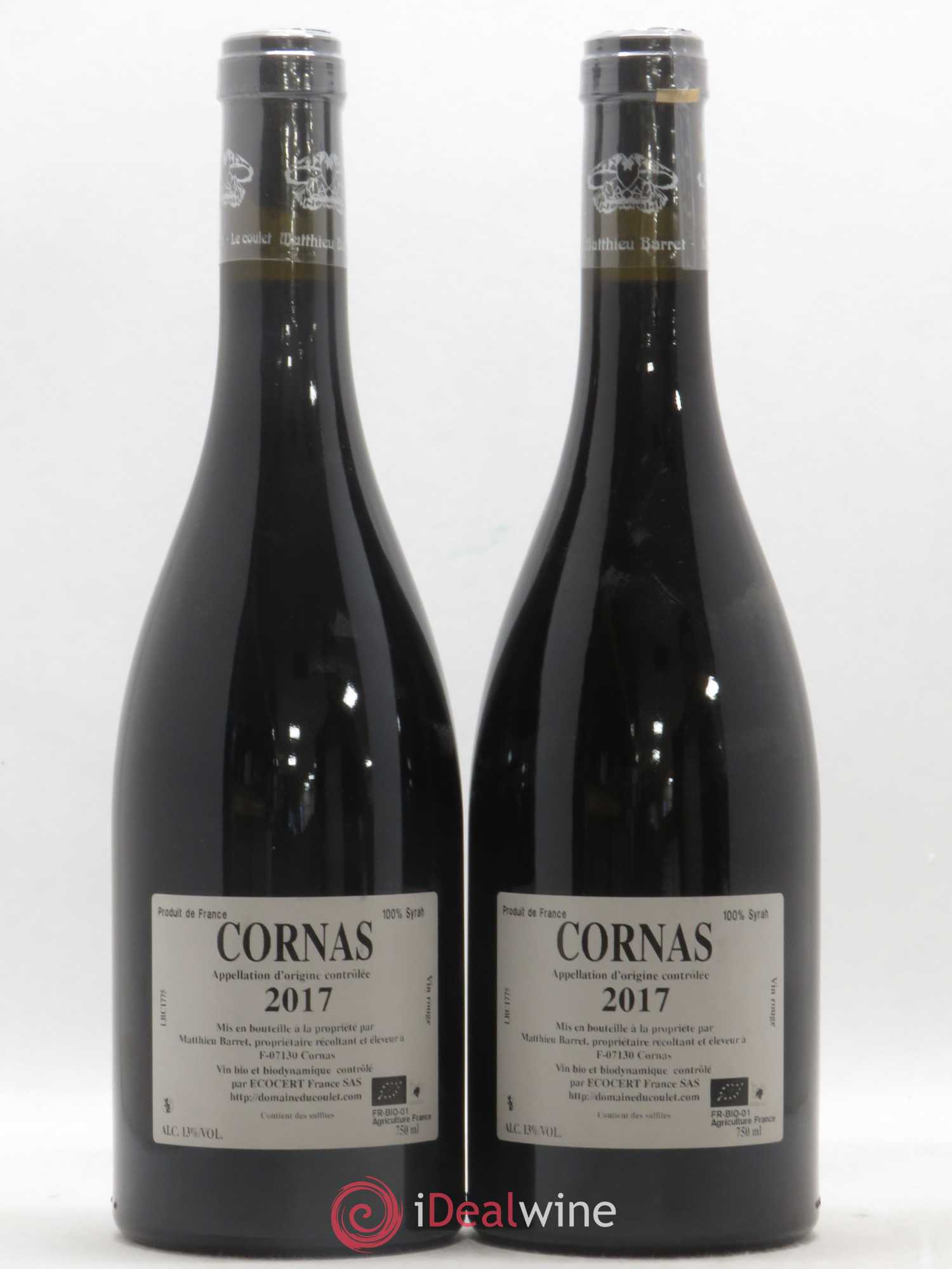 Acheter Cornas Brise Cailloux Coulet (Domaine du) - Matthieu Barret ...