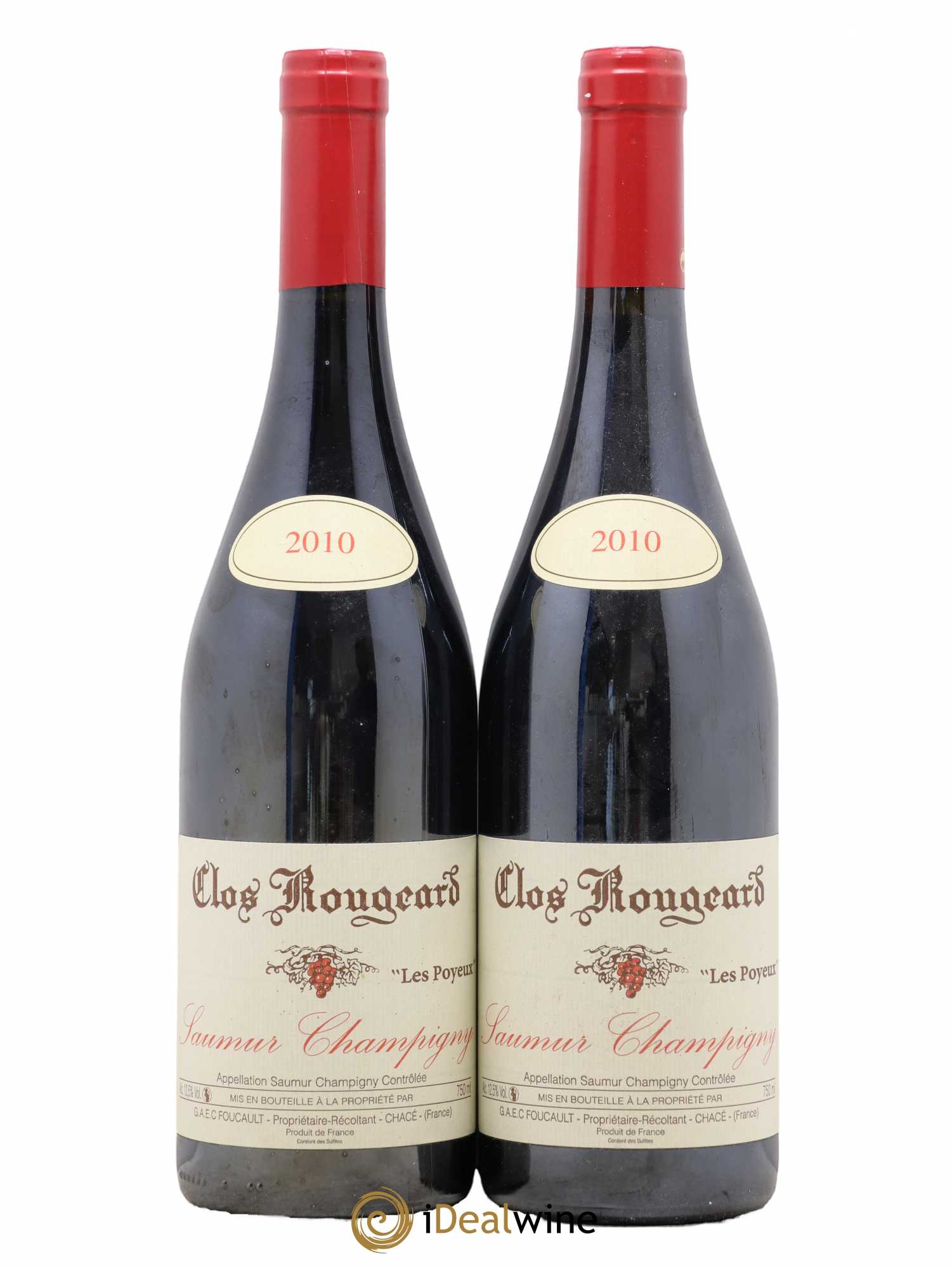 Acheter Saumur-Champigny Les Poyeux Clos Rougeard 2010 (lot: 34070)
