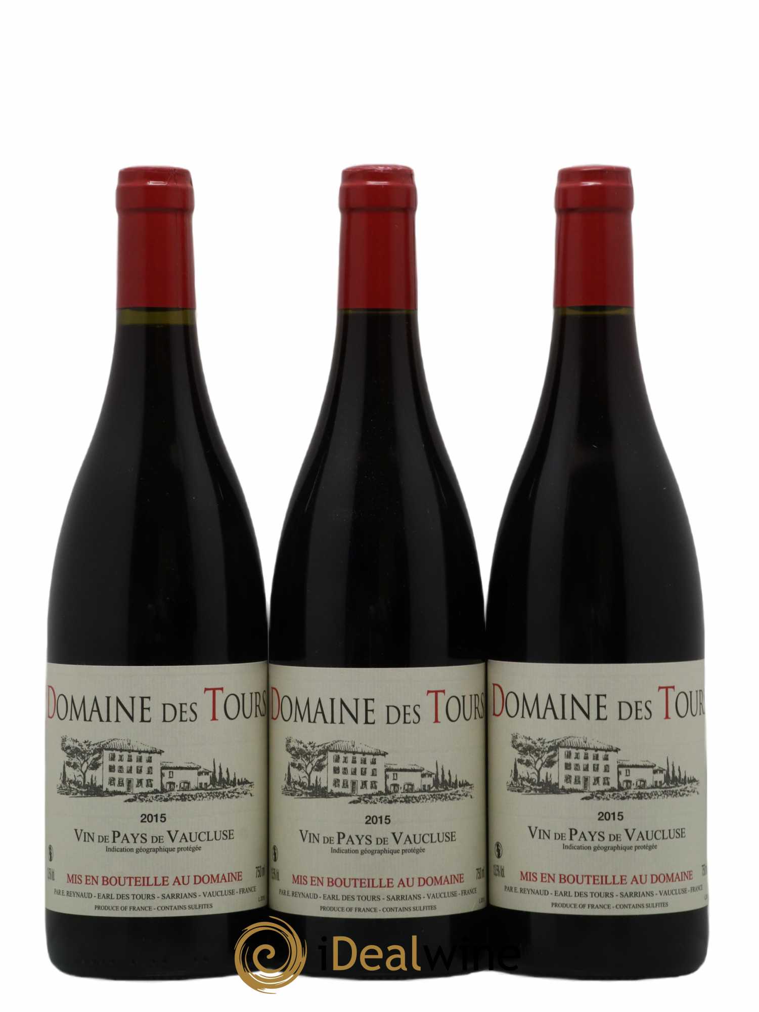 Acheter IGP Vaucluse (Vin de Pays de Vaucluse) Domaine des Tours ...