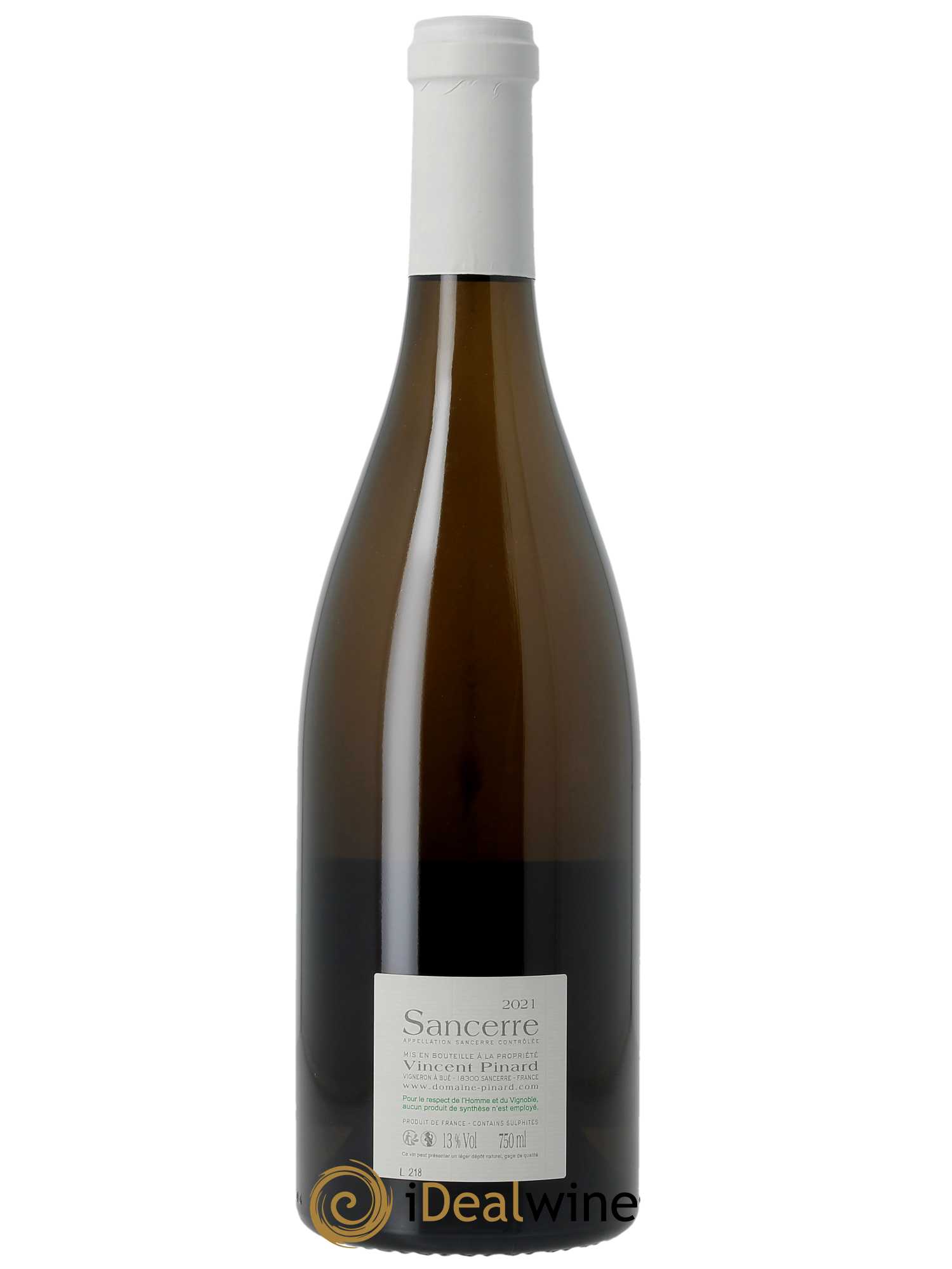 Acheter Sancerre Le Château Vincent Pinard 2021 (lot: 95963)
