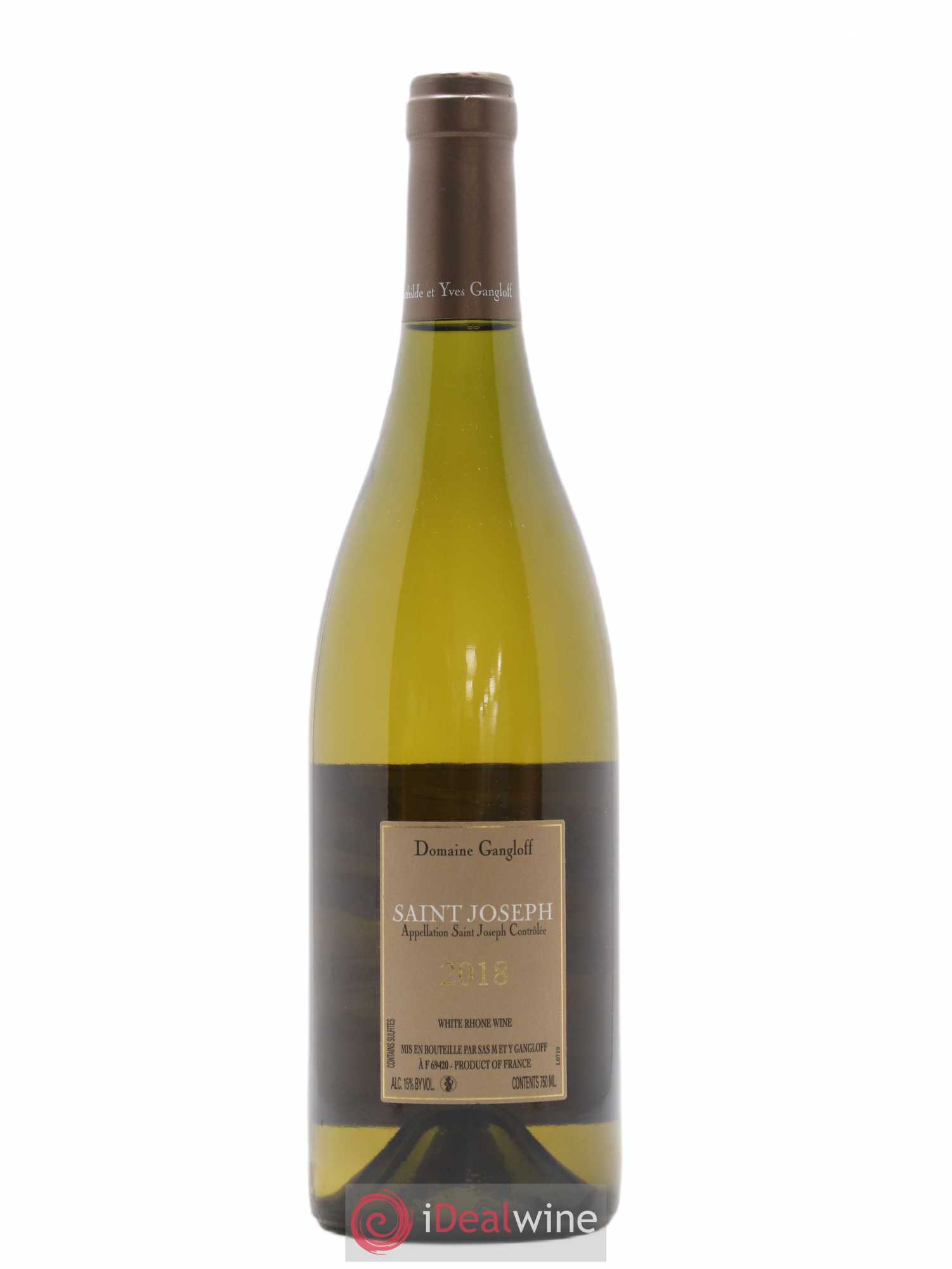 Acheter Saint-Joseph Gangloff (Domaine) 2018 (lot: 7113)