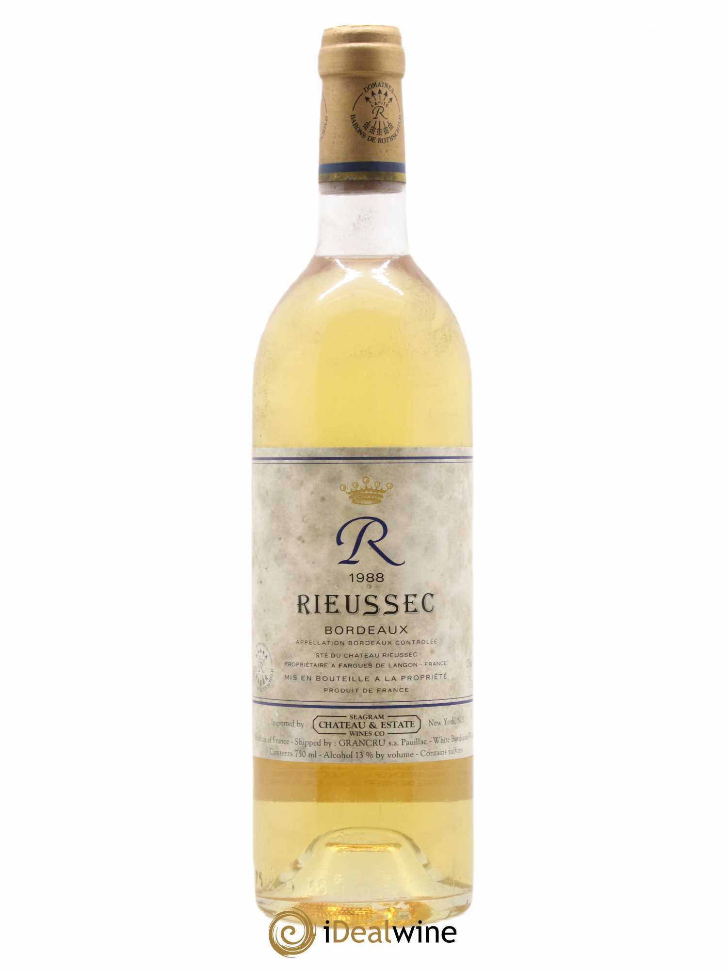 Acheter R de Rieussec 1988 (lot: 6460)