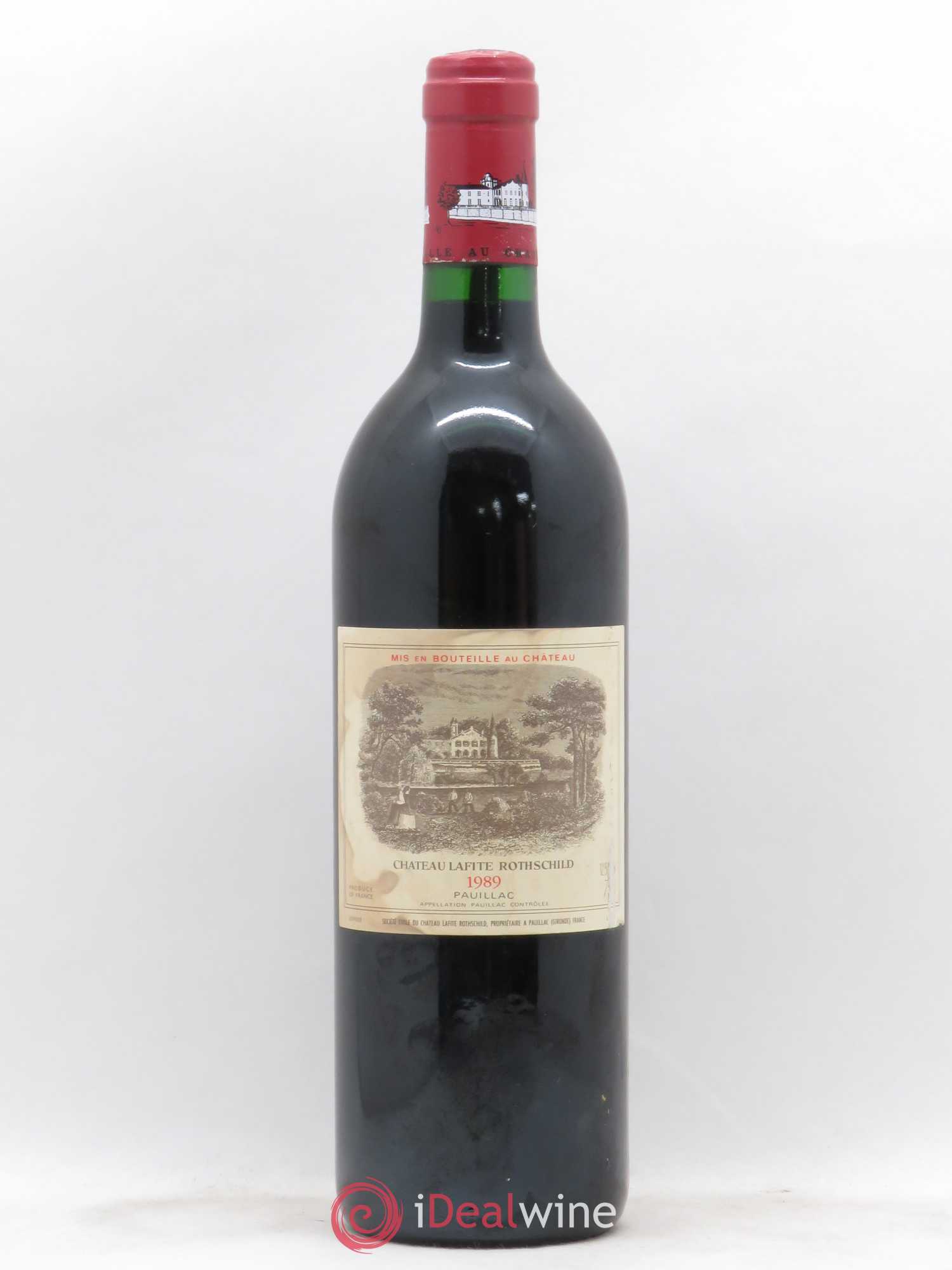 Acheter Château Lafite Rothschild 1er Grand Cru Classé 1989 (lot: 9073)