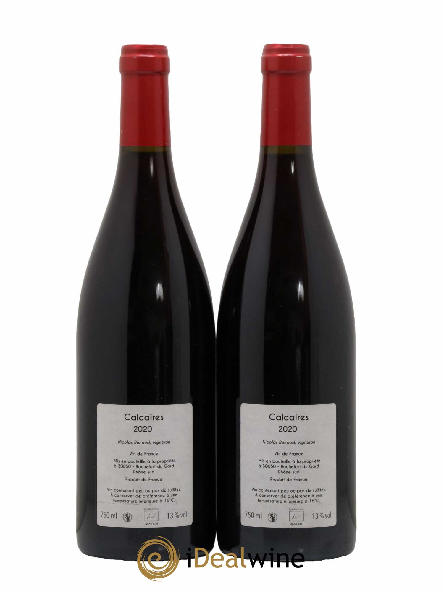 Acheter Vin de France Calcaires Clos des Grillons 2020 (lot: 4507)