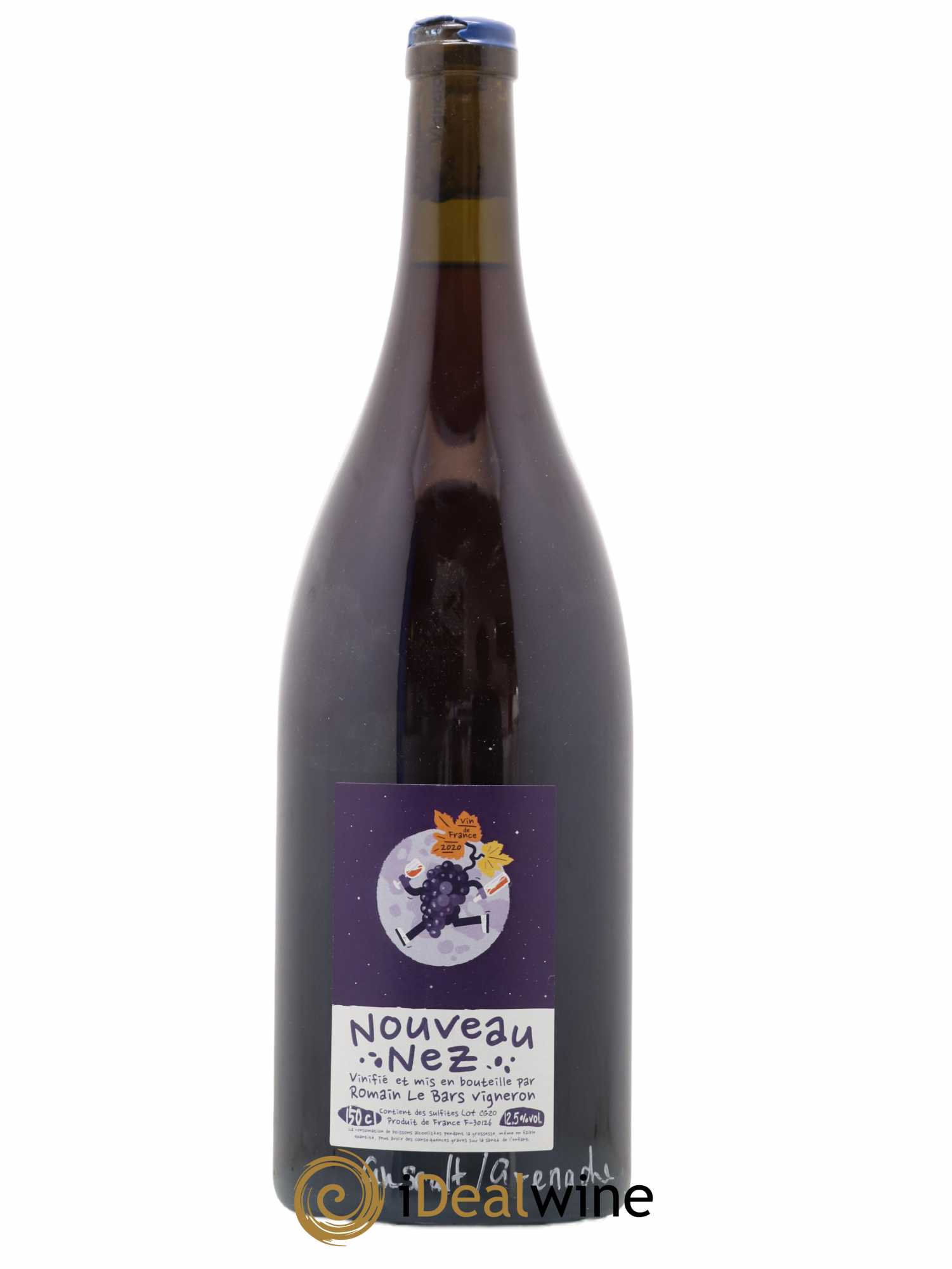 Buy Vin de France Nouveau Nez Romain Le Bars 2020 (lot: 7816)