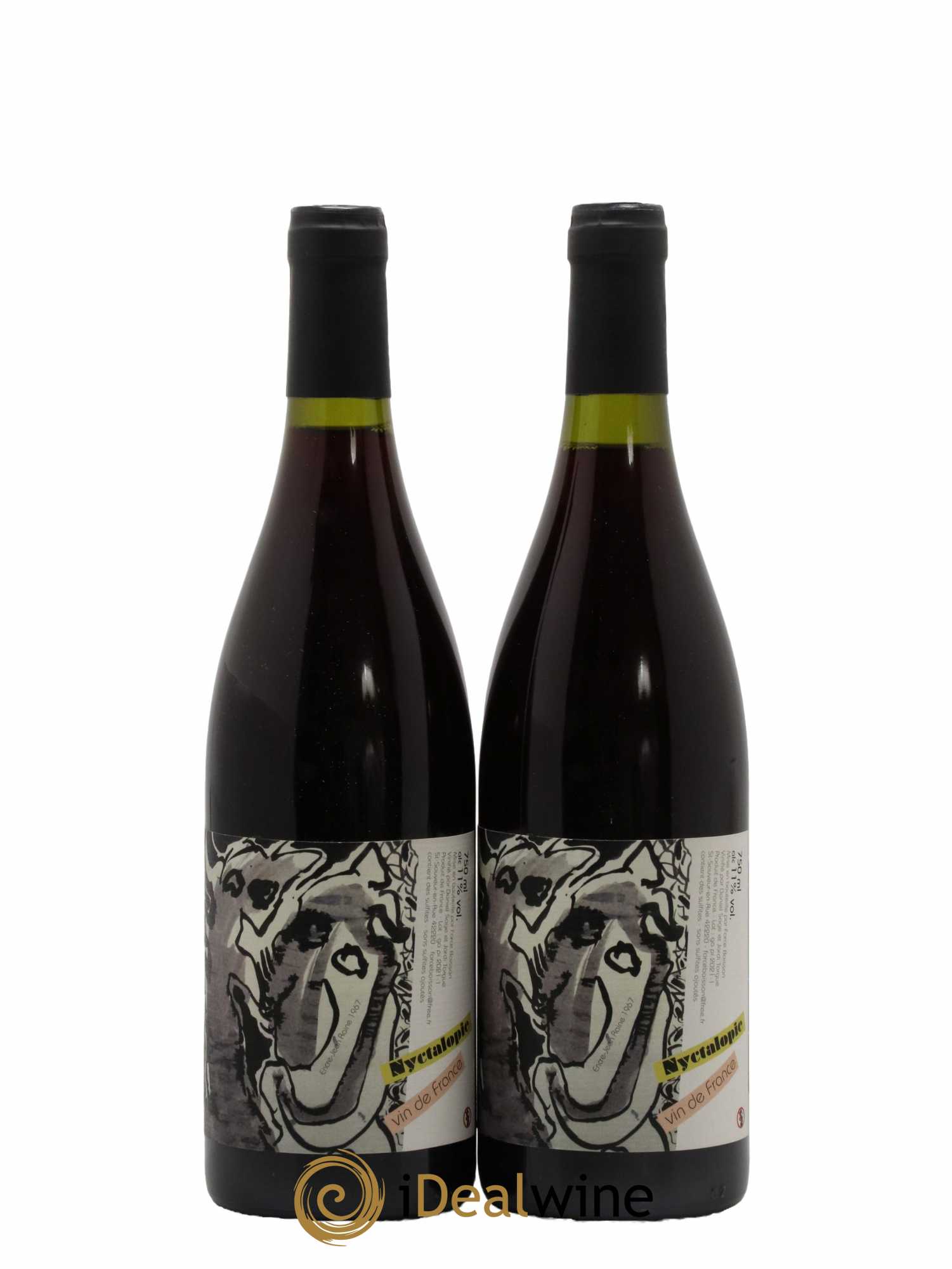 Acheter Vin de France Nyctalopie Daniel Sage 2020 (lot: 3092)