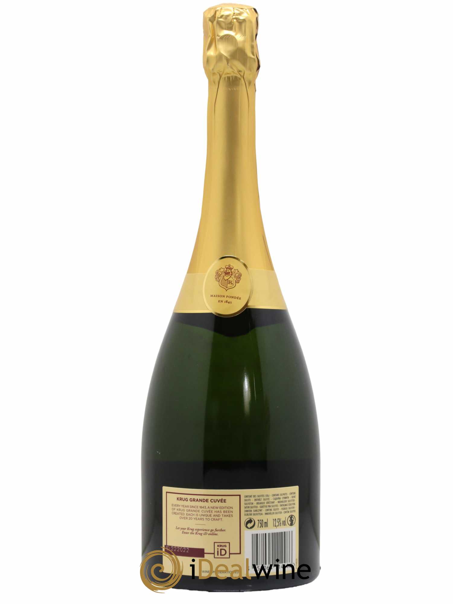 Buy Grande Cuvée - 171ème édition Krug (lot: 1725)