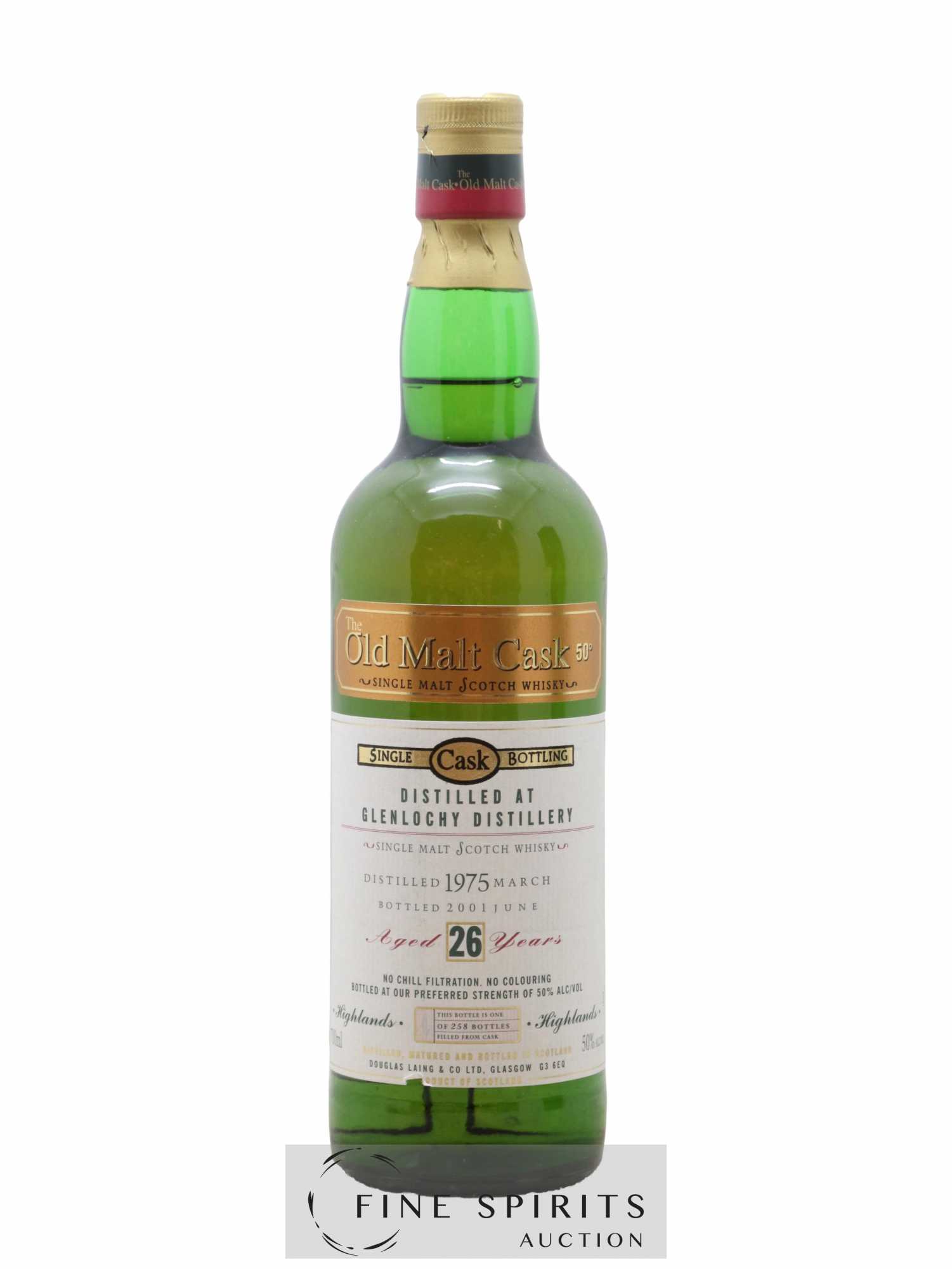 Acheter Glenlochy 26 years 1975 Douglas Laing One of 258 - bottled 2001 ...