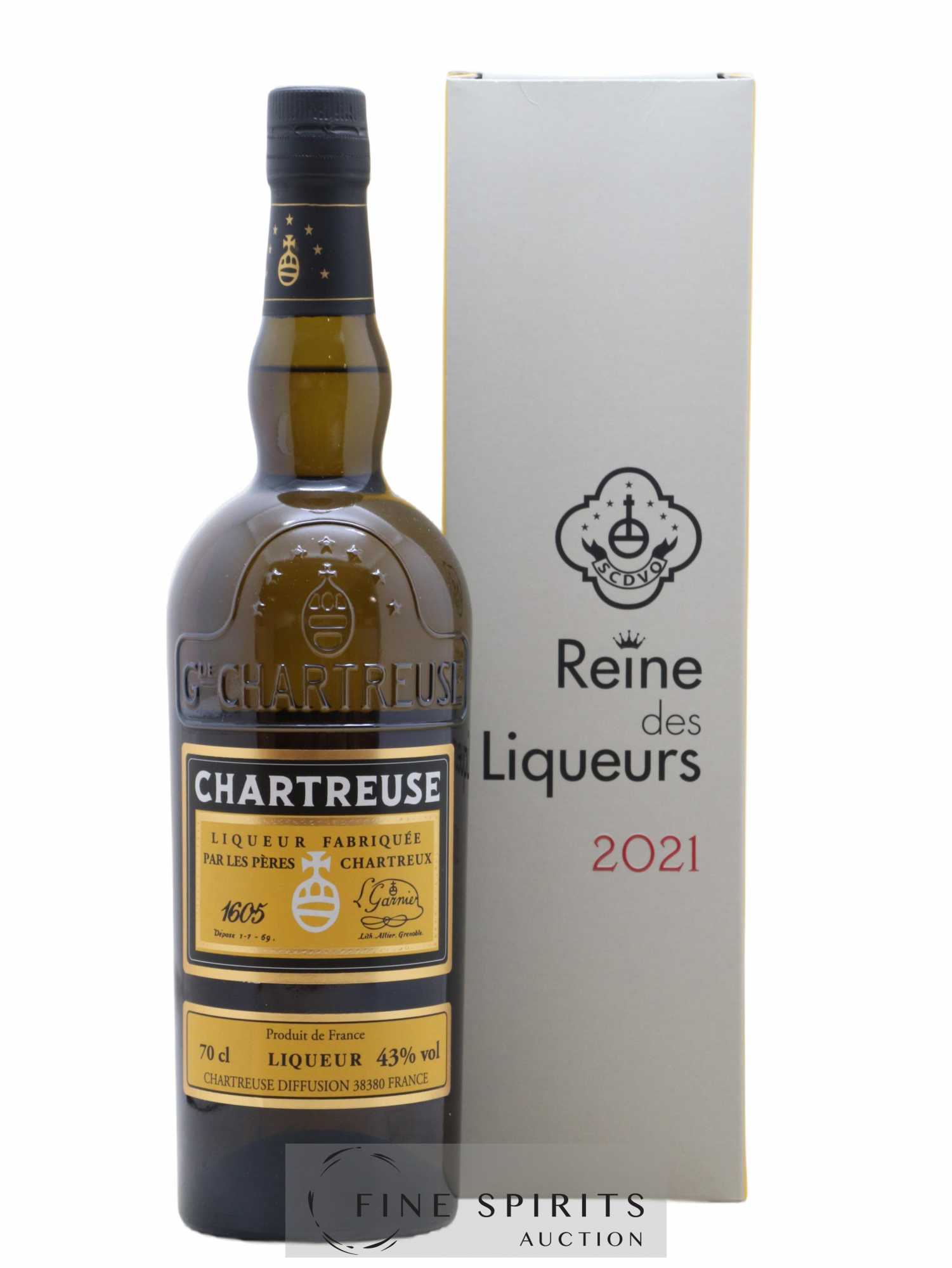 Acheter Chartreuse Of. Jaune - Reine des Liqueurs Mise 2021 - 2500 ...