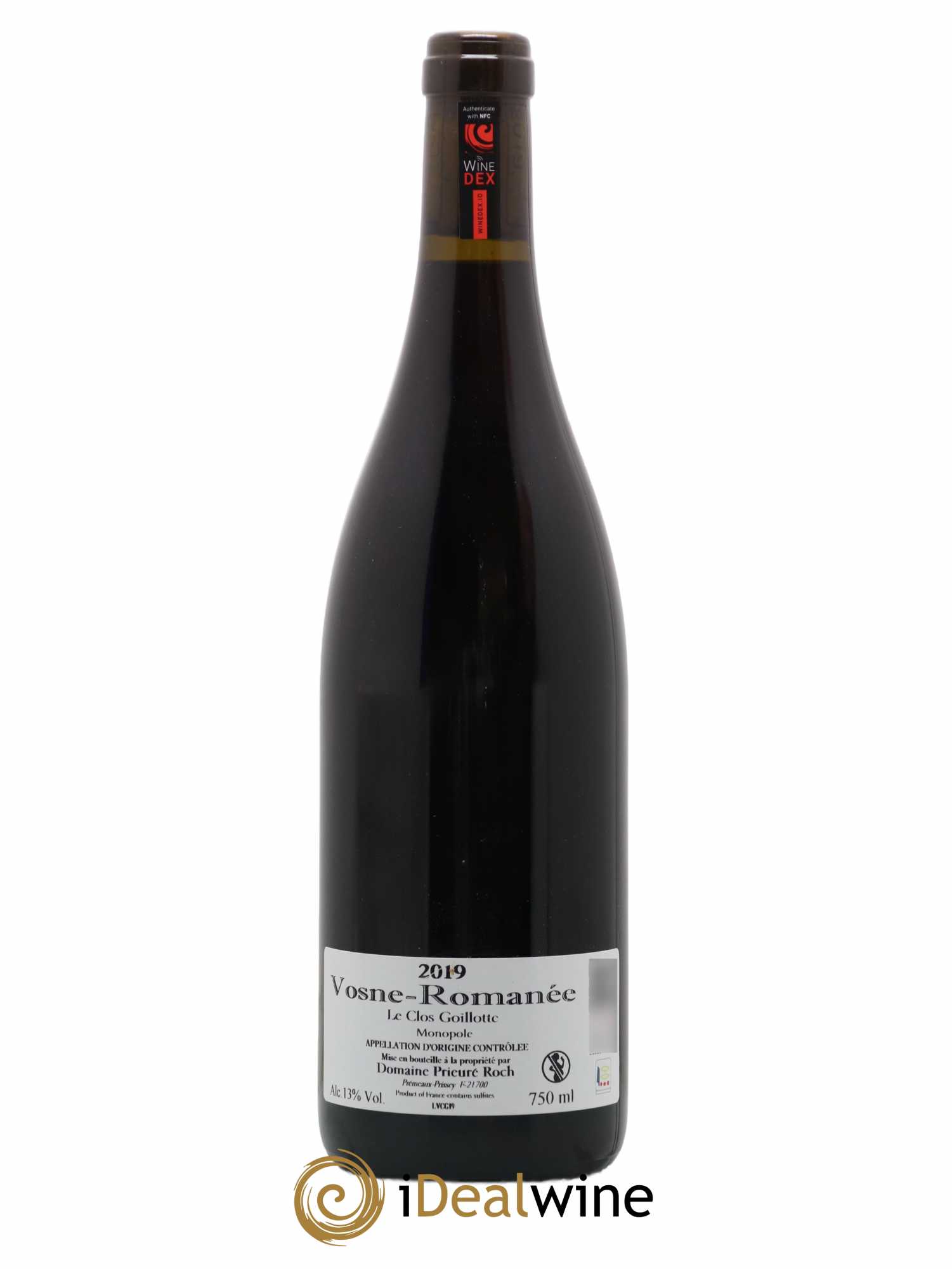 Buy Vosne-Romanée Le Clos Goillotte Prieuré Roch 2019 (lot: 3393)