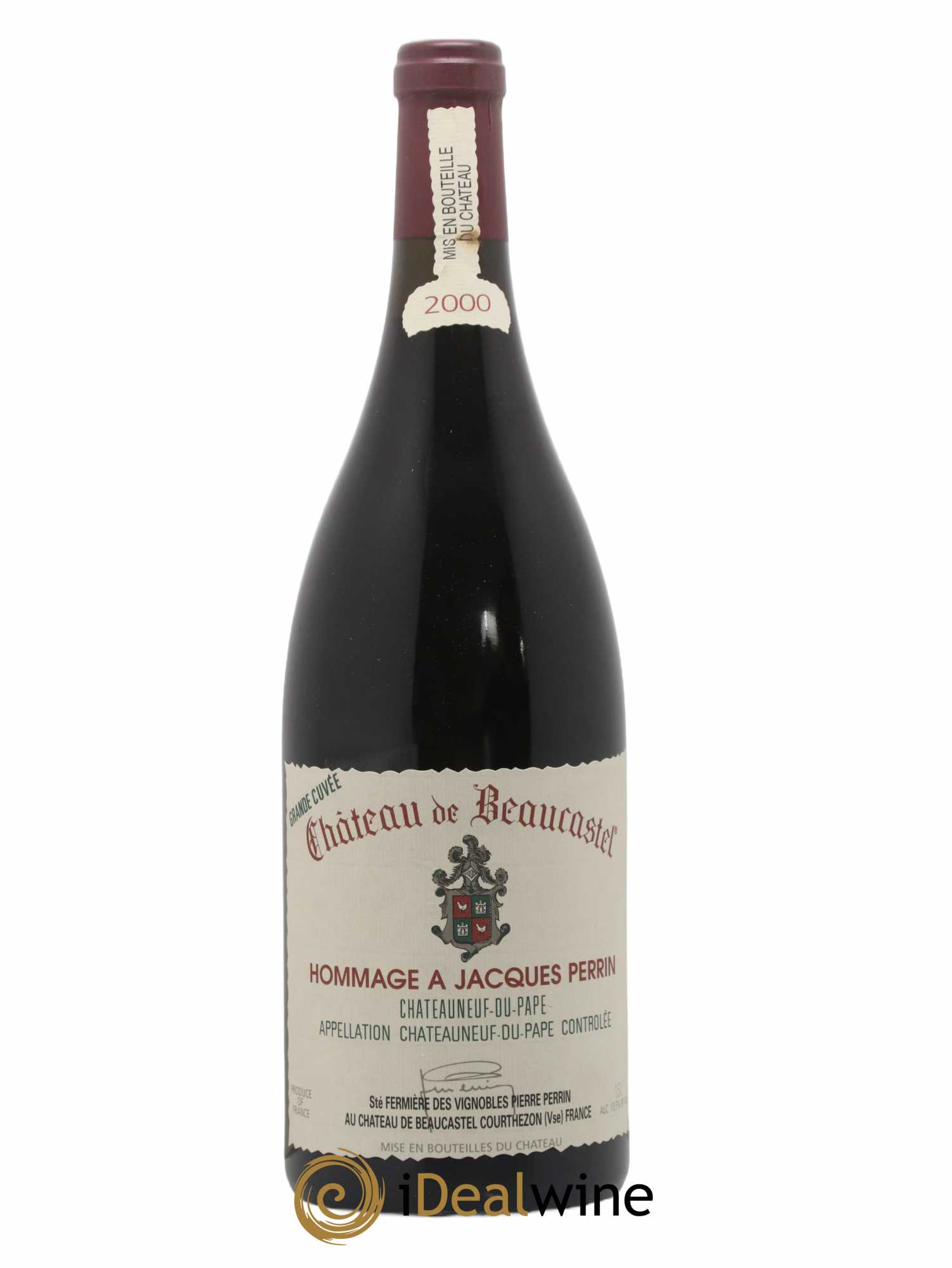 Acheter Châteauneuf-du-Pape Château de Château de Beaucastel Hommage à ...