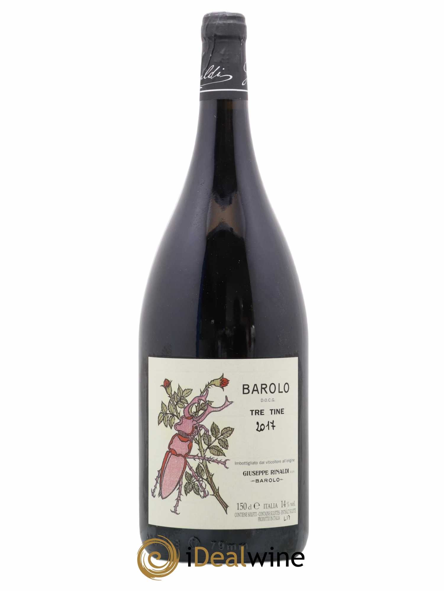 Acheter Barolo DOCG Tre Tine Giuseppe Rinaldi 2017 (lot: 1040)
