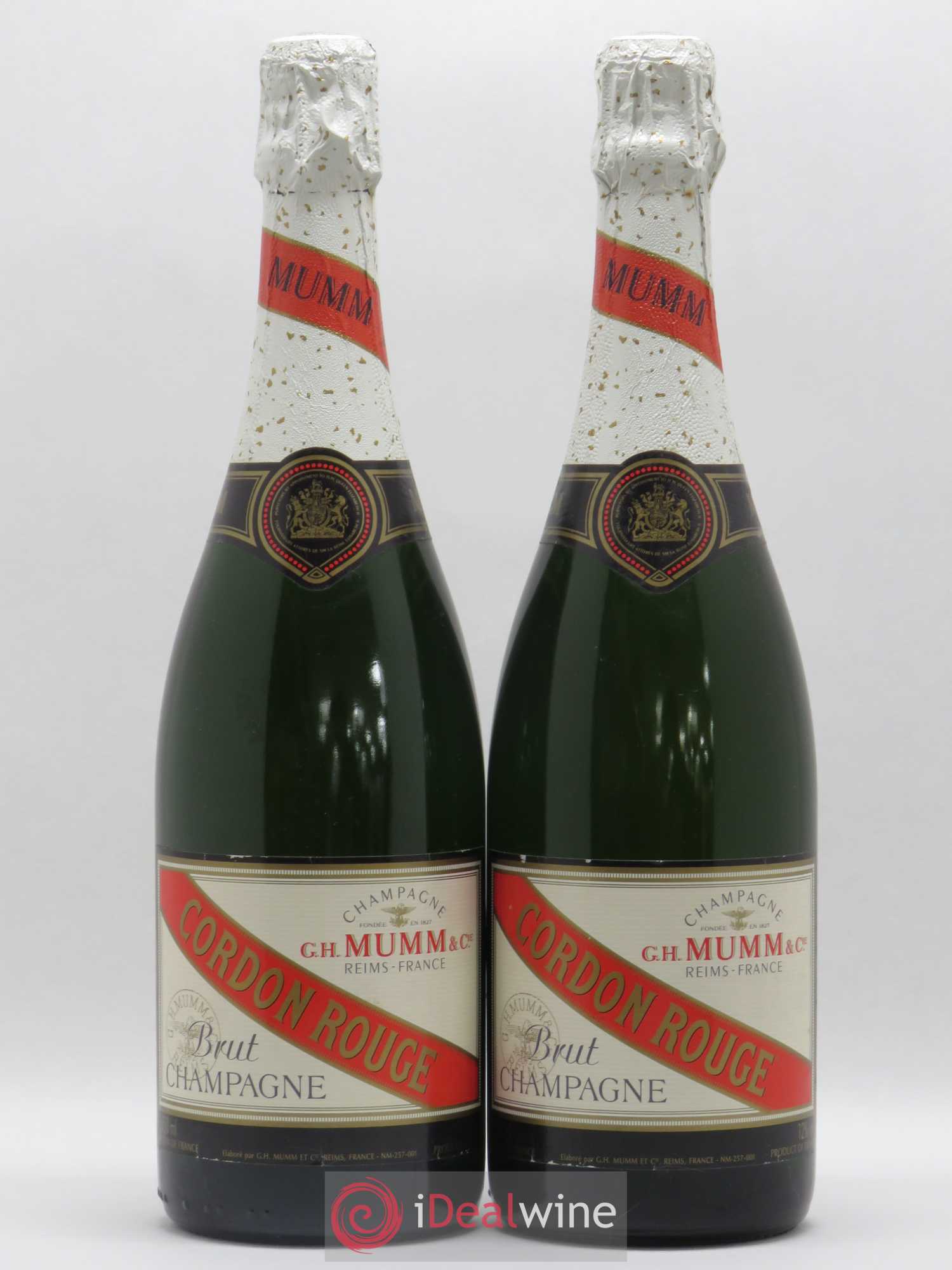 Acheter Cordon Rouge Mumm (lot: 2599)