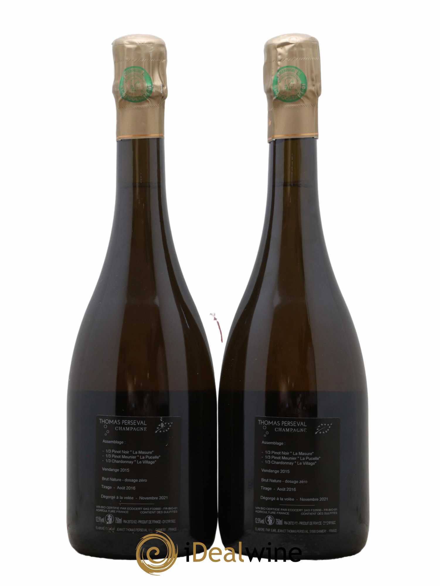 Acheter Champagne 1er Cru Grande Cuvée Thomas Perseval 2015 (lot: 991)