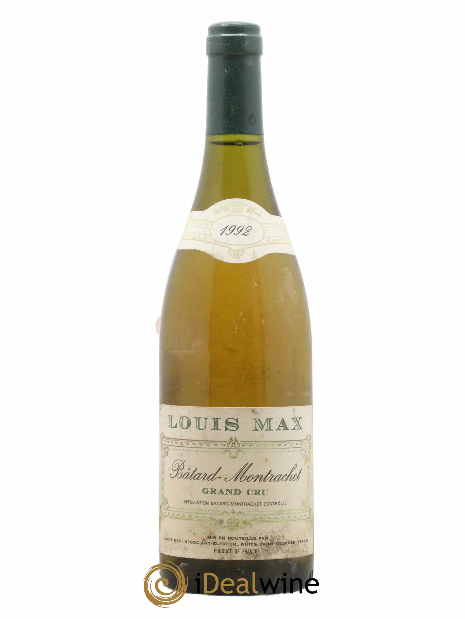 Acheter Bâtard-Montrachet Grand Cru Louis Max 1992 (lot: 2414)