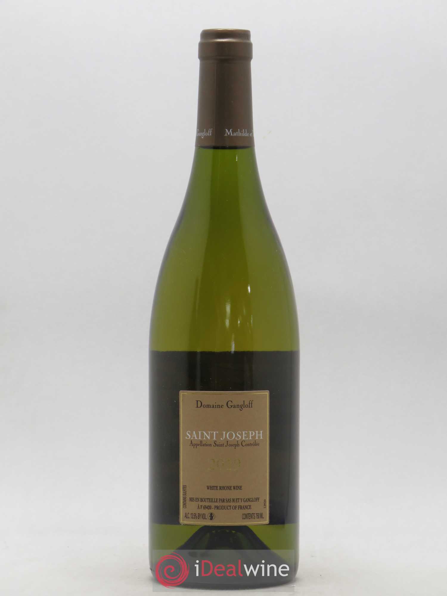 Acheter Saint-Joseph Gangloff (Domaine) 2019 (lot: 7122)