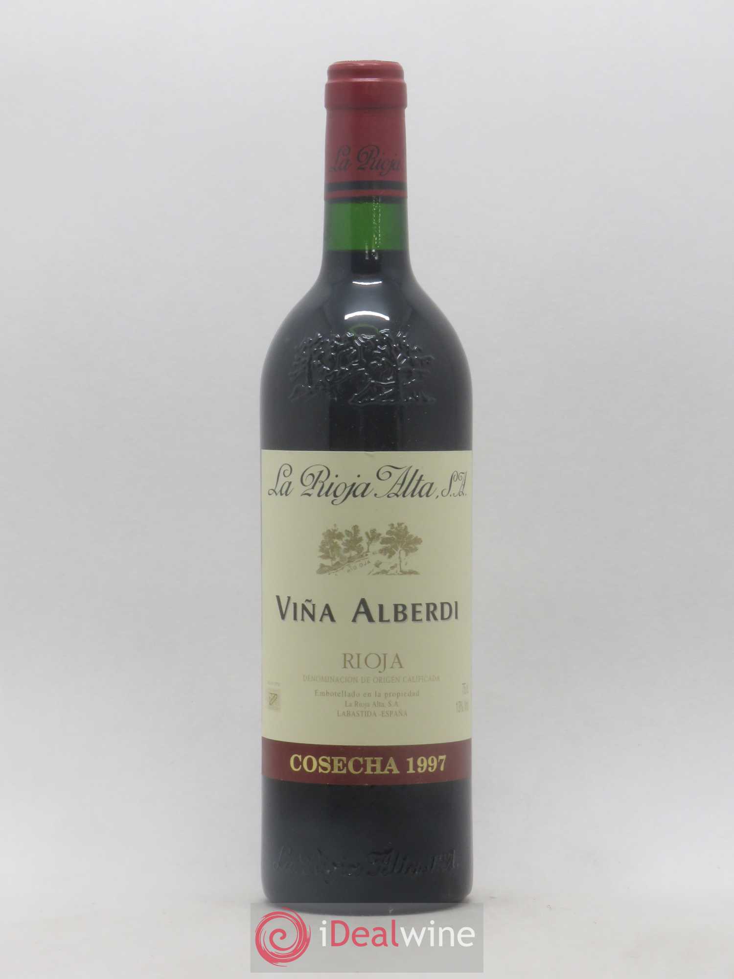 Acheter Rioja DOCa Crianza Vina Alberdi La Rioja Alta 1997 (lot: 38)
