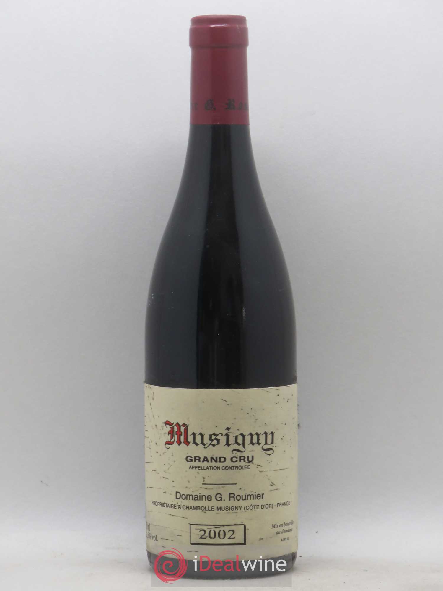 Acheter Musigny Grand Cru Georges Roumier (Domaine) 2002 (lot: 4566)