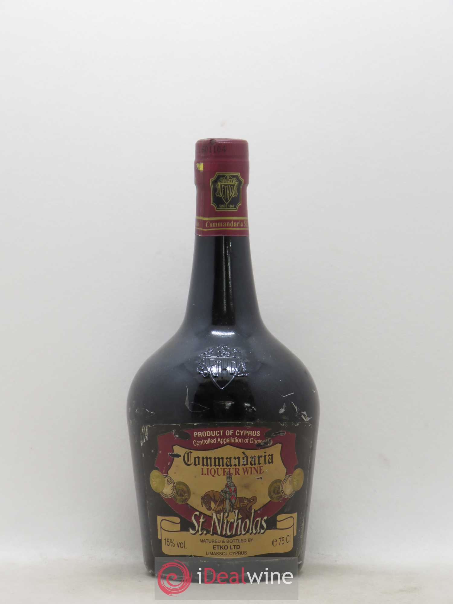 Acheter Vins Etrangers Chypre Commandaria St Nicholas (lot: 79)