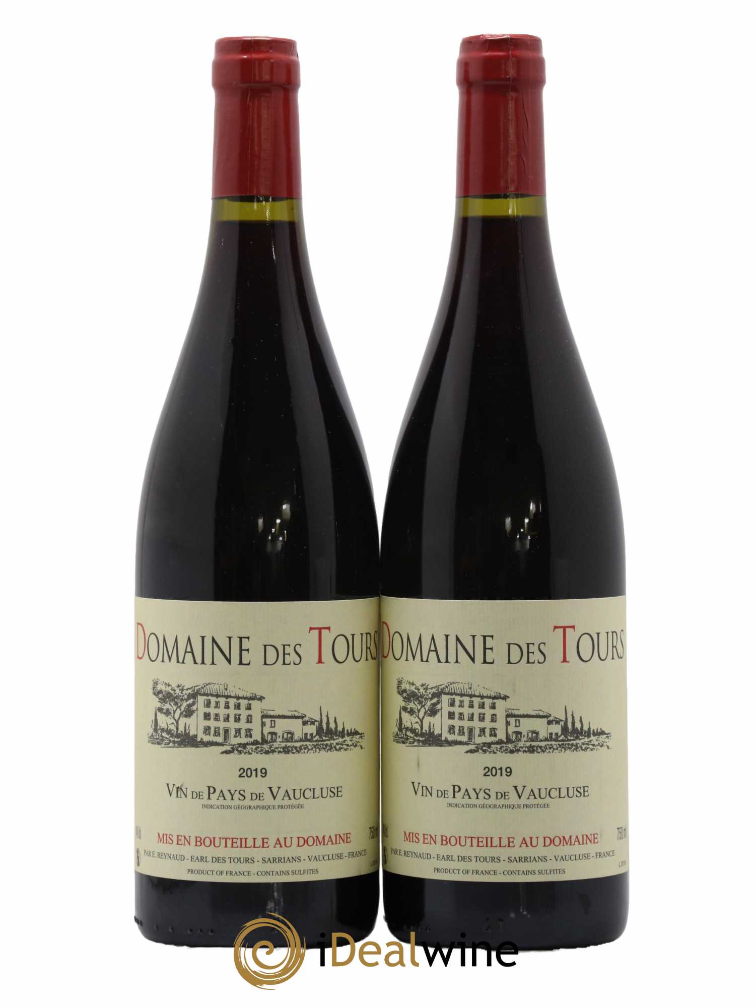 Acheter IGP Vaucluse (Vin de Pays de Vaucluse) Domaine des Tours ...