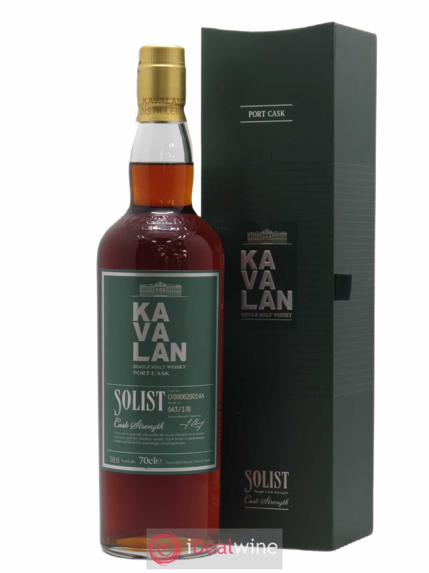Acheter Kavalan Of. Solist Port Cask n°O090629014A - One of 178 ...
